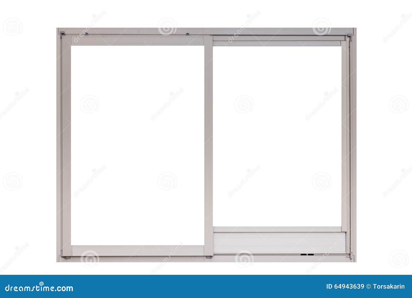 Metal Window Frame Isolated Stock Image | CartoonDealer.com #67025221