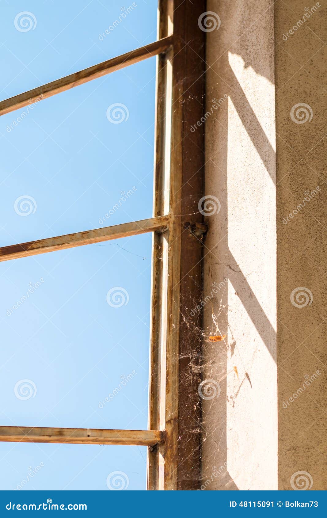 Metal Window stock image. Image of small, construction - 48115091