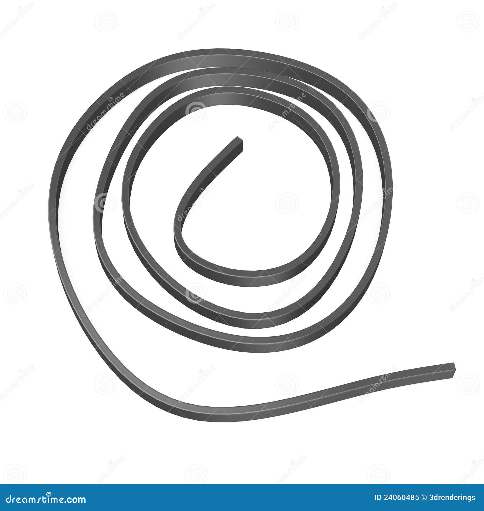 Metal wire stock illustration. Illustration of metal - 24060485