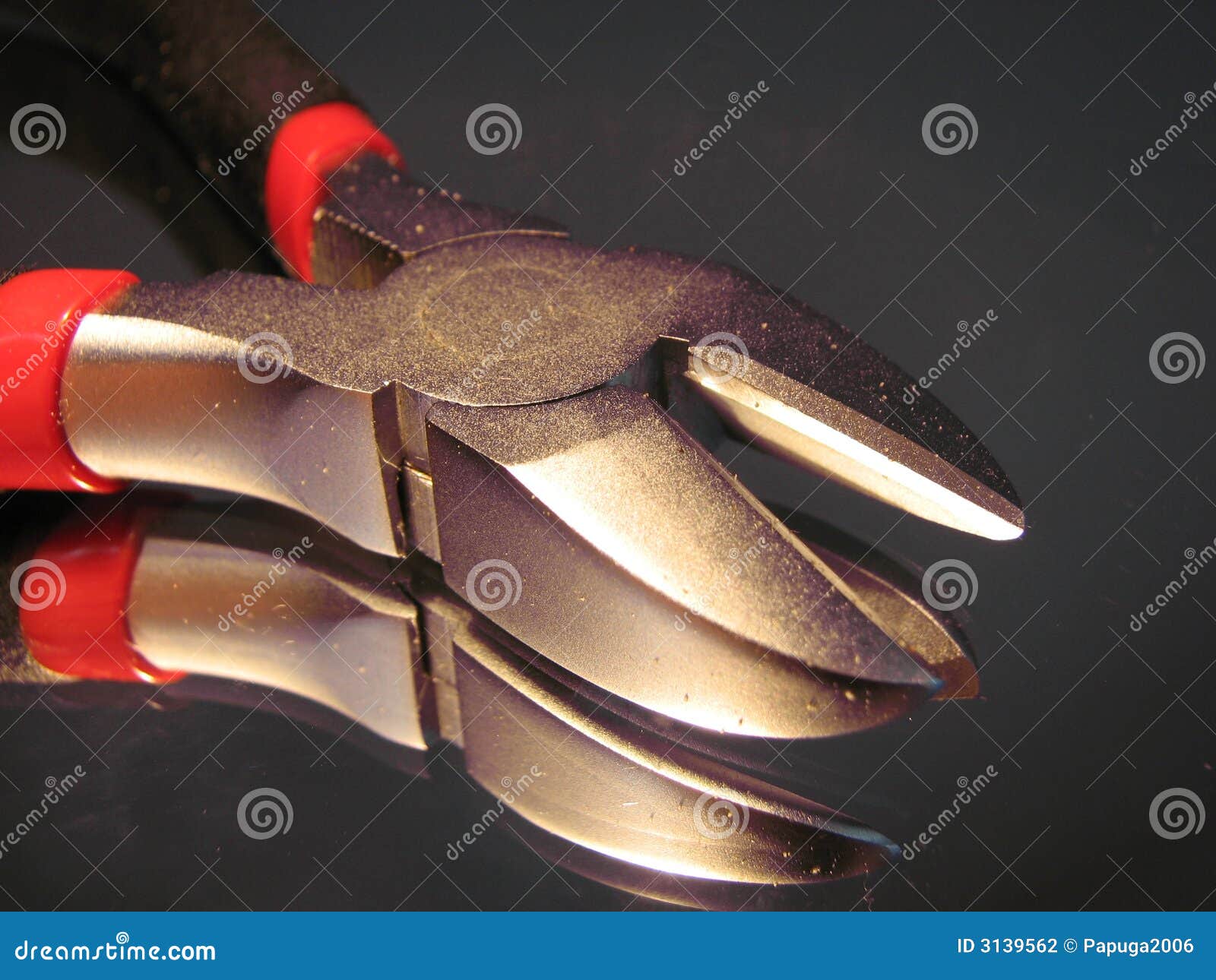 Metal wire cutters stock photo. Image of cutter, metal - 3139562