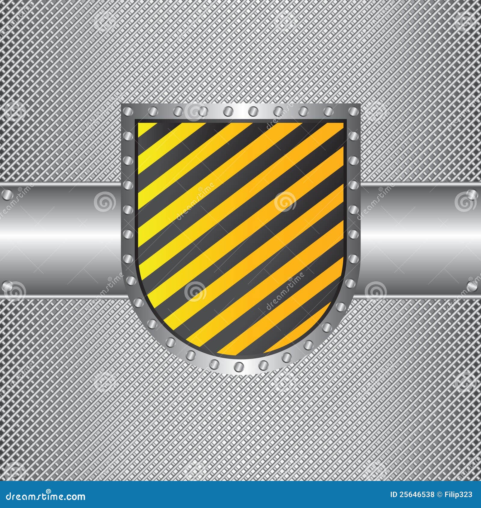 Metal Wire and Sign Illustration Stock Vector - Illustration of frame ...