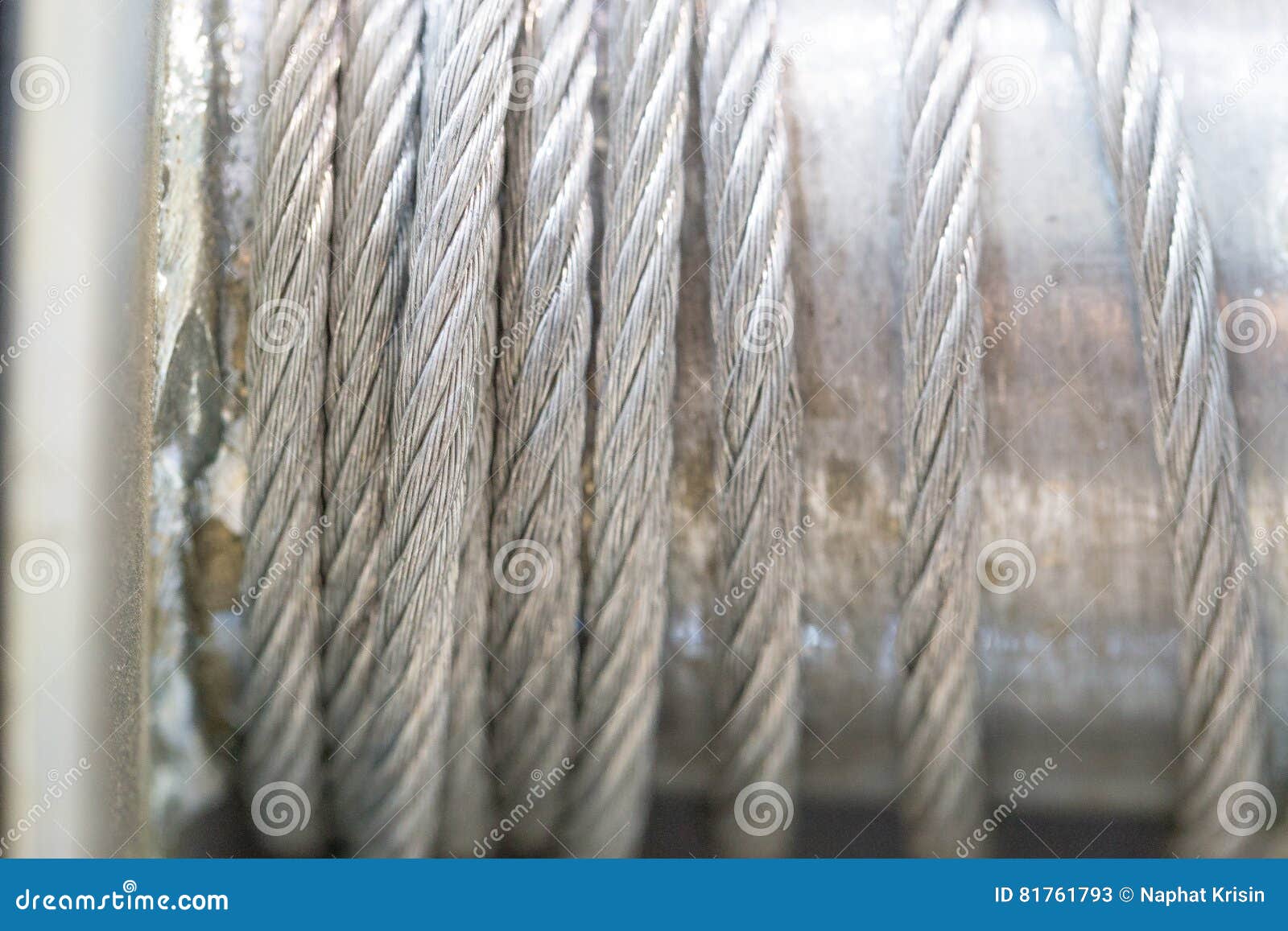 Metal wire stock image. Image of bunch, lifting, cabling - 81761793