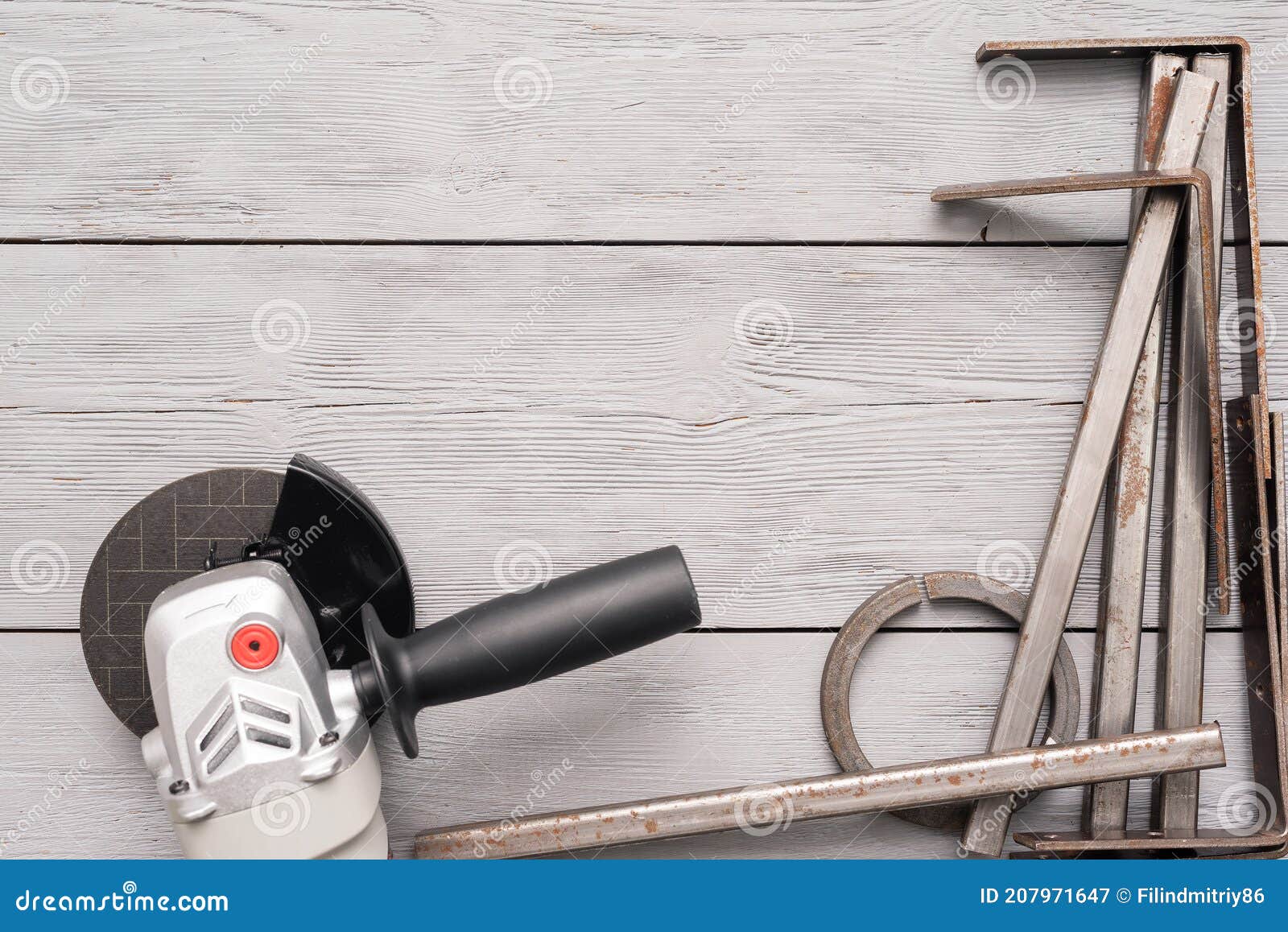 Metal work stock image. Image of metalworking, cutting - 207971647