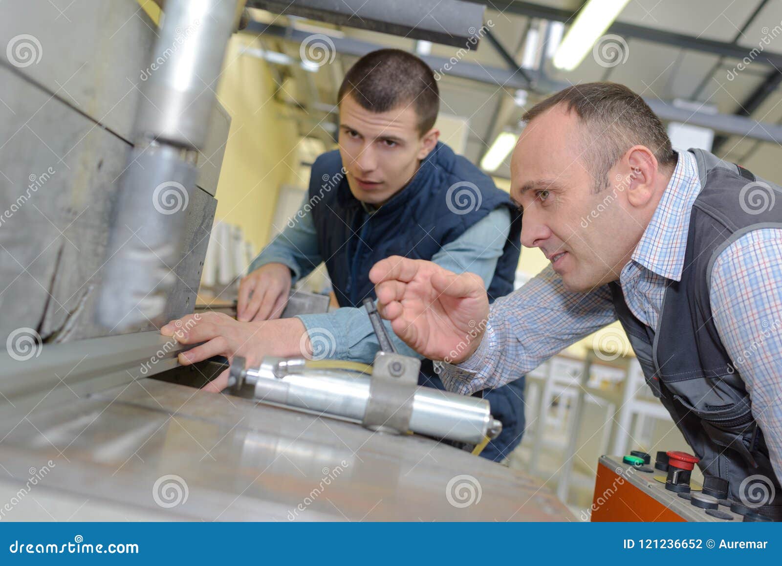 The metal work pipes stock photo. Image of apprenticeship - 121236652