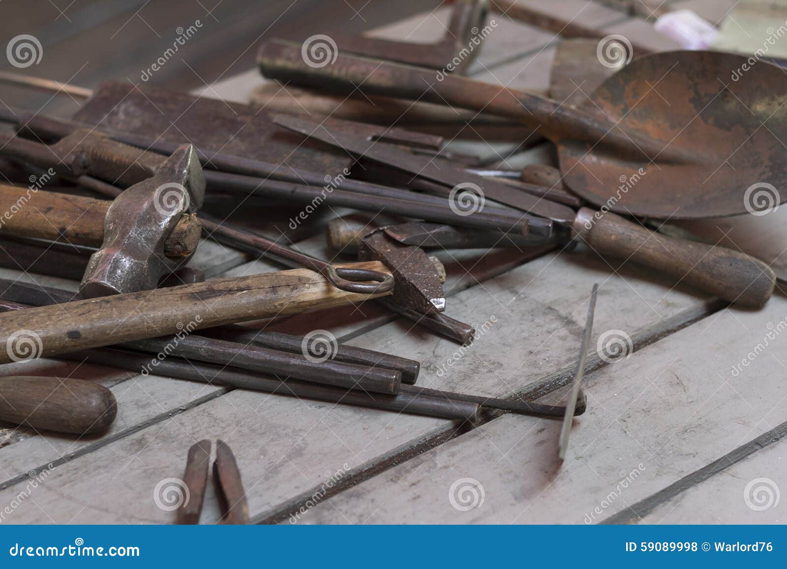 Metal worker tools stock photo. Image of smith, metal - 59089998