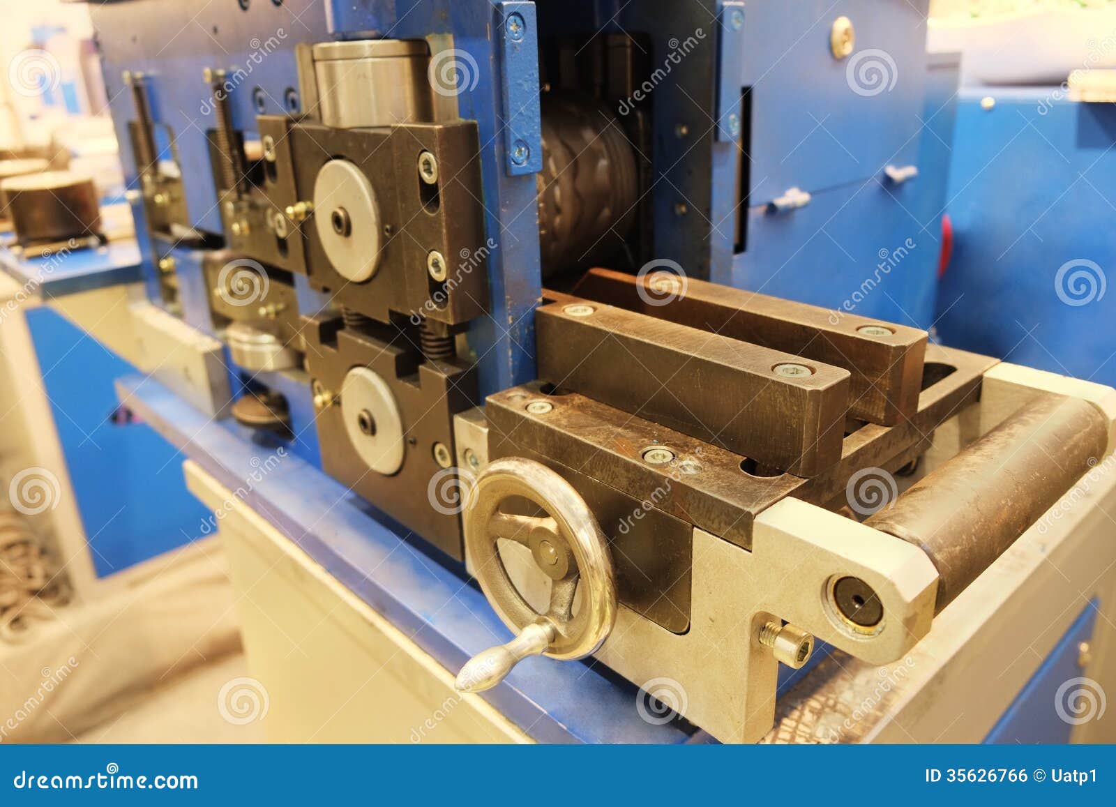 Metal-working machine stock photo. Image of precision - 35626766