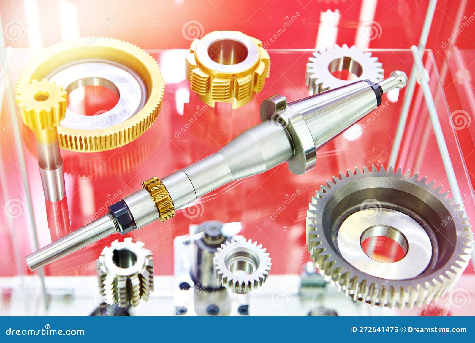 Metal working parts stock image. Image of iron, work - 272641475