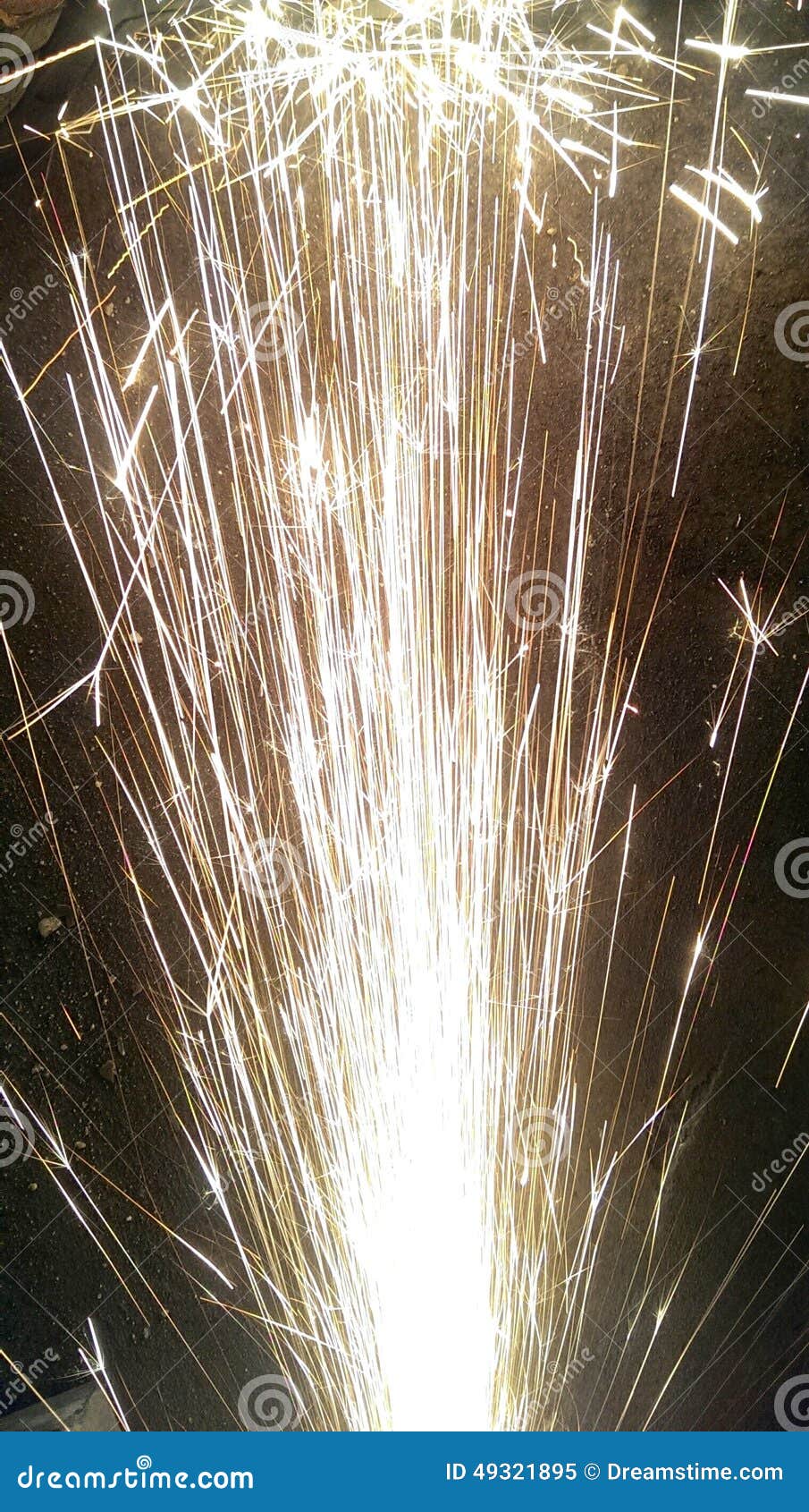 Metal working sparks stock image. Image of working, coming - 49321895