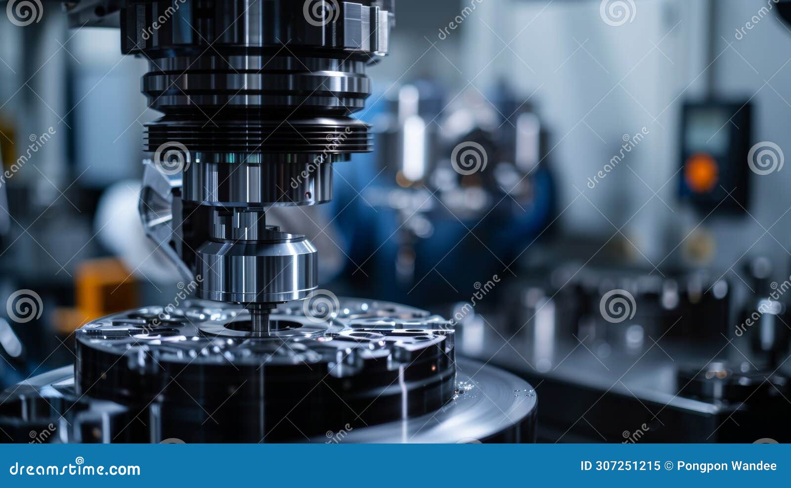 Metal Workpieces with Intricate Patterns Produced by CNC Machining ...