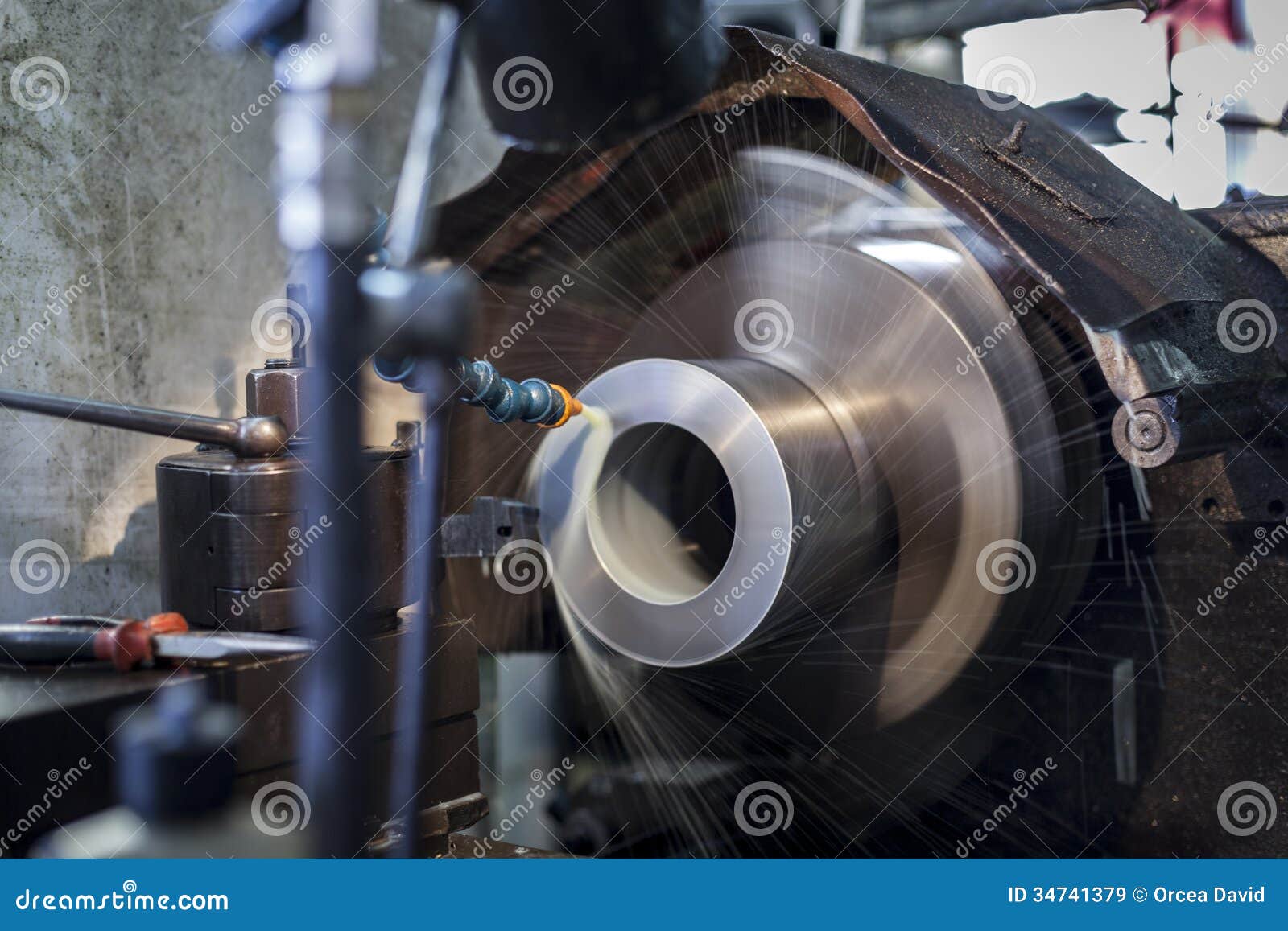 Metal Workshop stock image. Image of alloy, factory, machine - 34741379