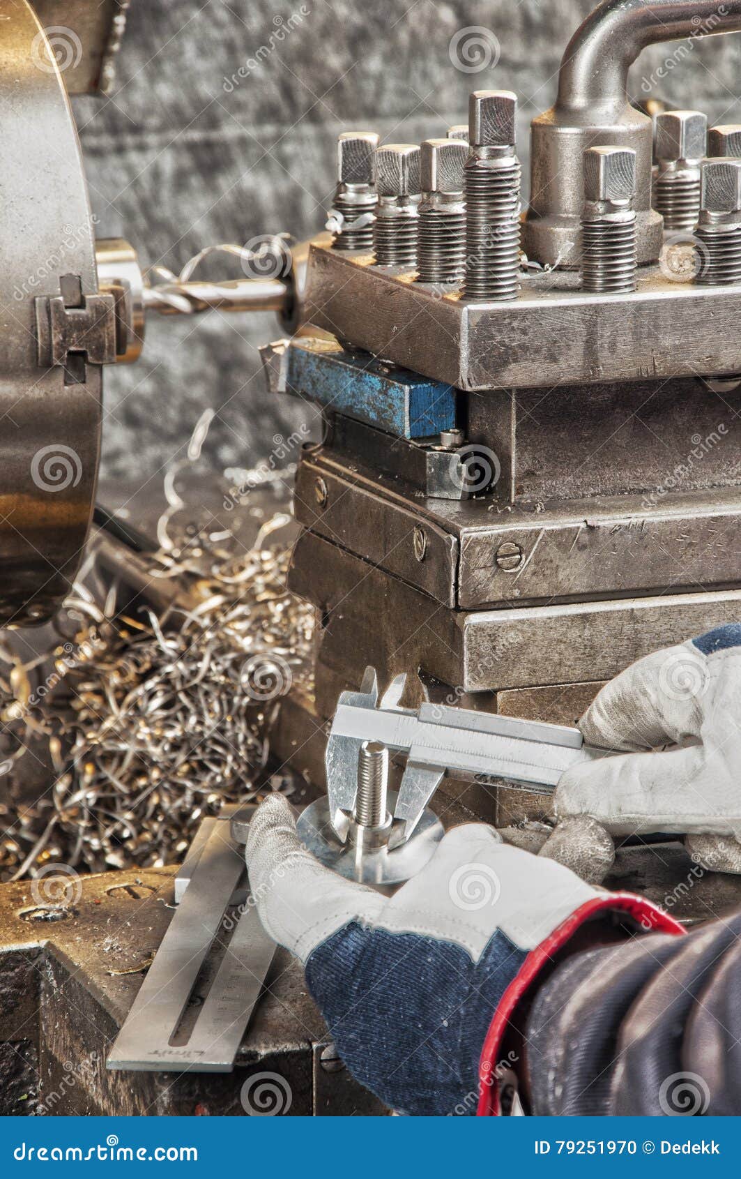 Metal workshop stock photo. Image of metalwork, worker - 79251970