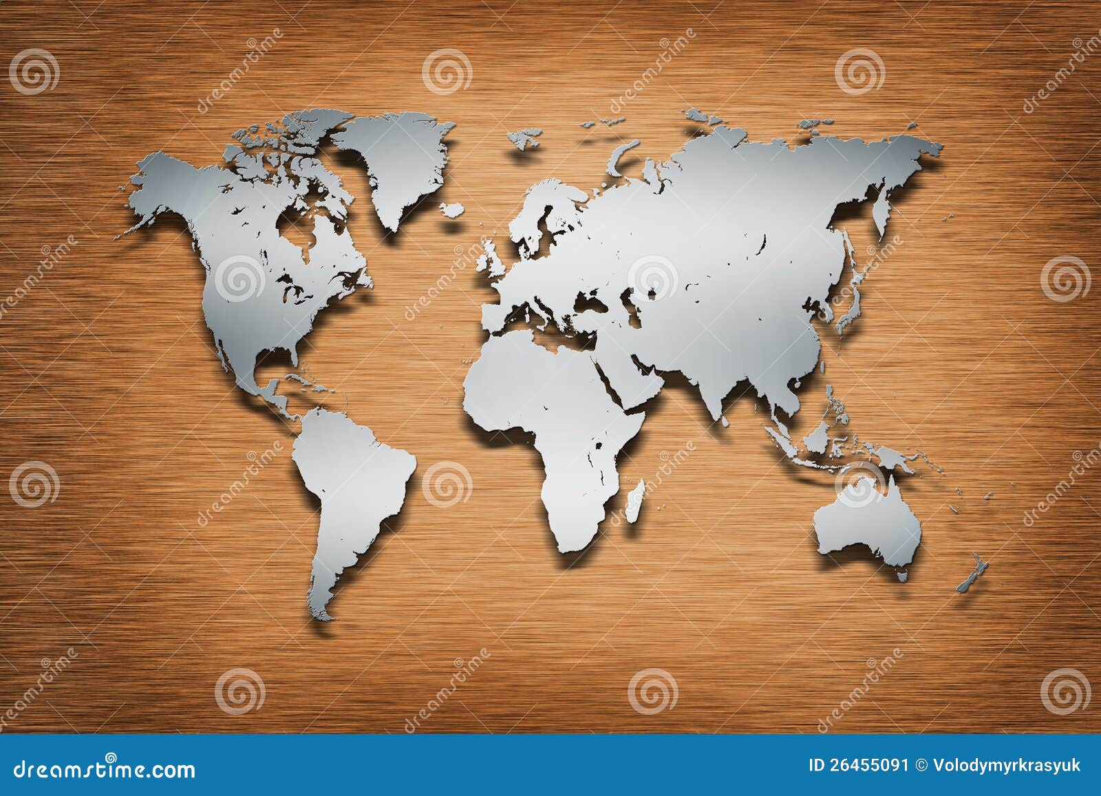 Metal World Map On Metal Stock Photography | CartoonDealer.com #26455028