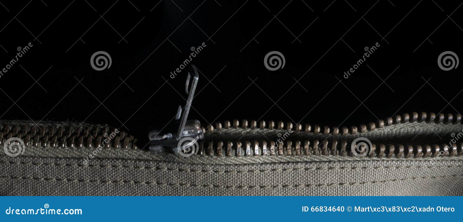Metal zipper closing stock photo. Image of seam, black - 66834640