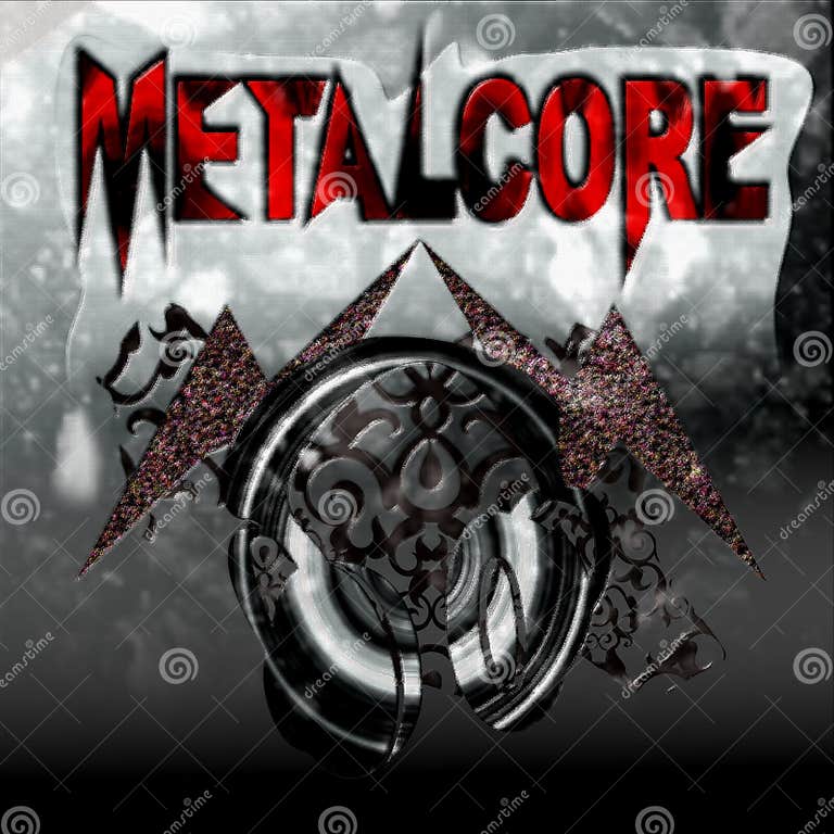 MetalCore stock illustration. Illustration of metalcore - 146112497