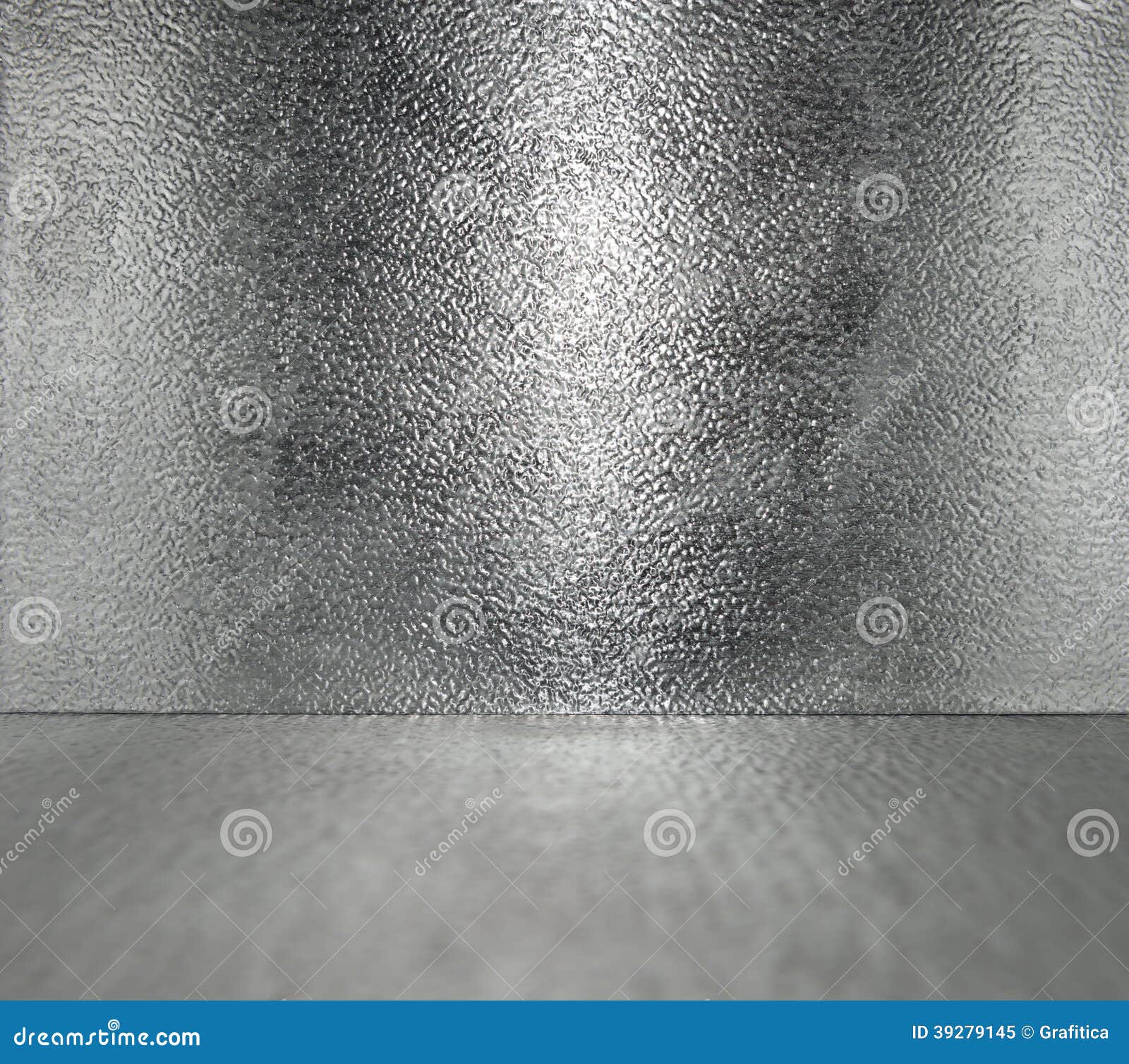 Metalic room stock image. Image of concrete, room, construction - 39279145