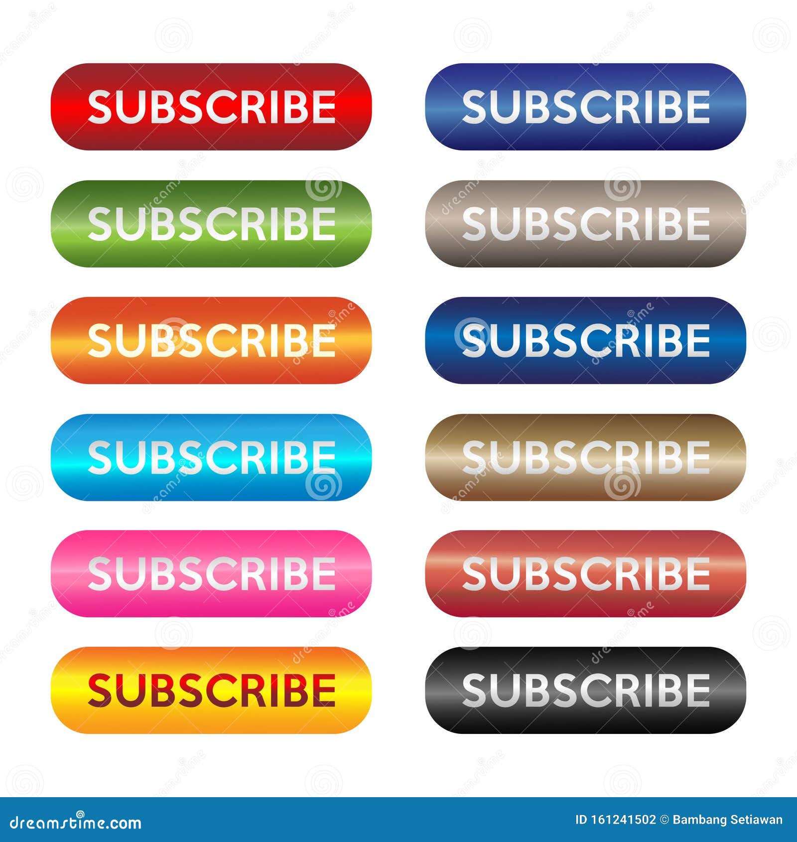 Metalic Subscribe Button for TV Channel or Social Media Stock Vector ... Metalic Subscribe Button for TV Channel or Social Media Stock Vector ...