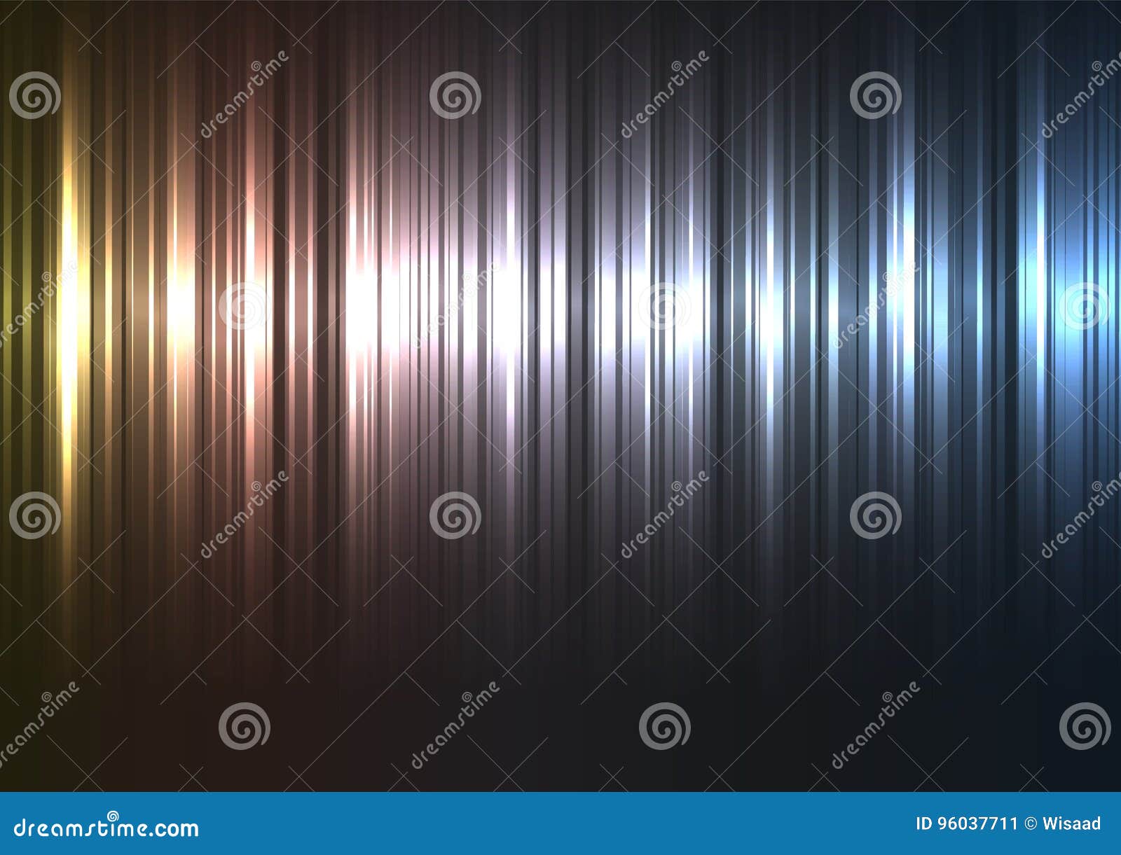 Metallic Abstract Bar Line Background Stock Vector - Illustration of ...