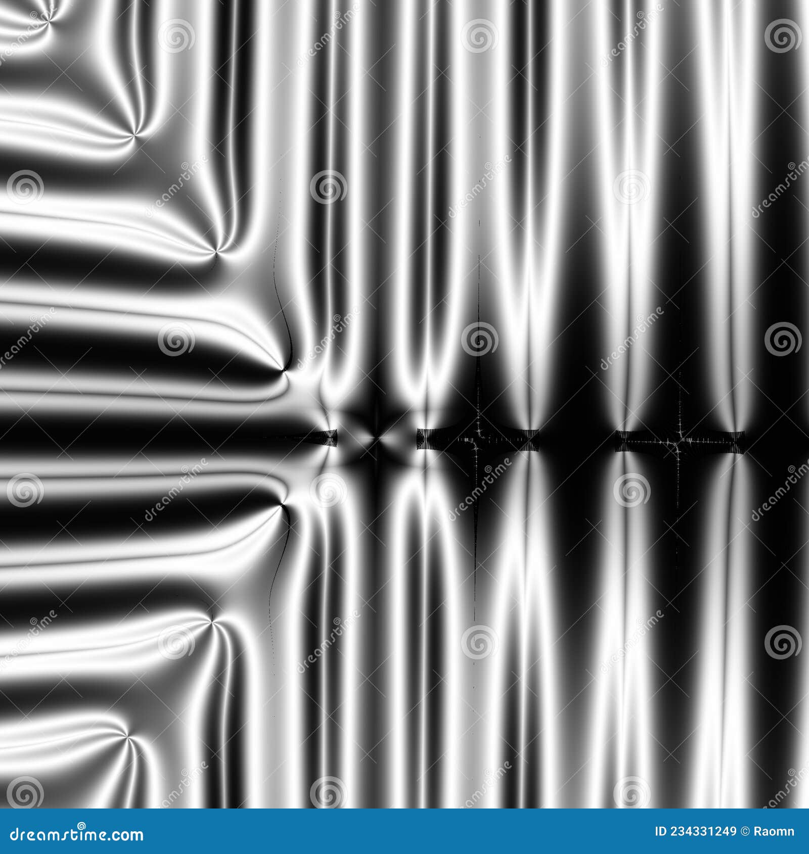 Metallic Abstract Wallpaper Interior Design Stock Illustration ...