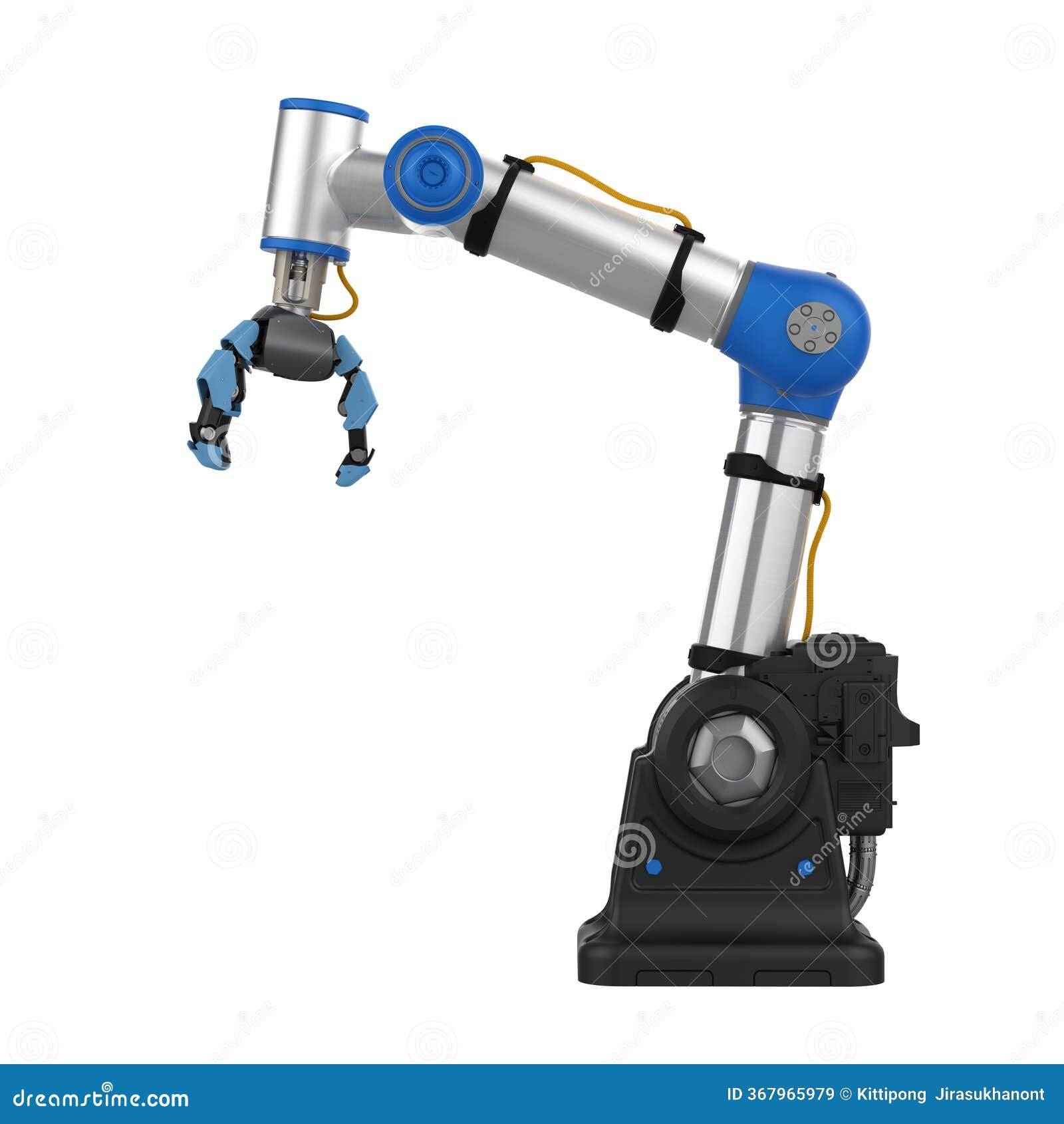 AI Robotic Arm With Gripper 2D Cartoon Object | CartoonDealer.com ...