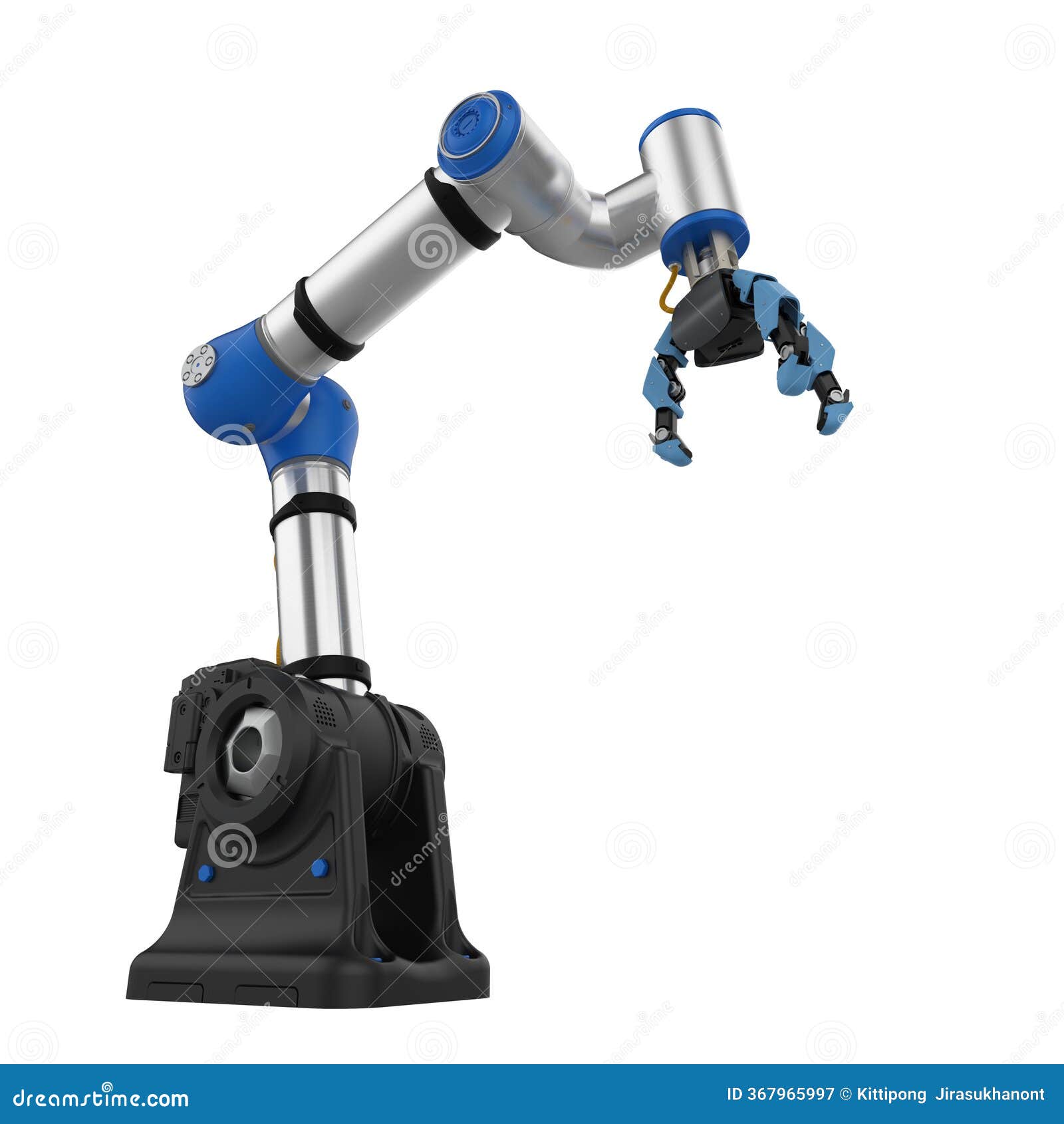 AI Robotic Arm With Gripper 2D Cartoon Object | CartoonDealer.com ...