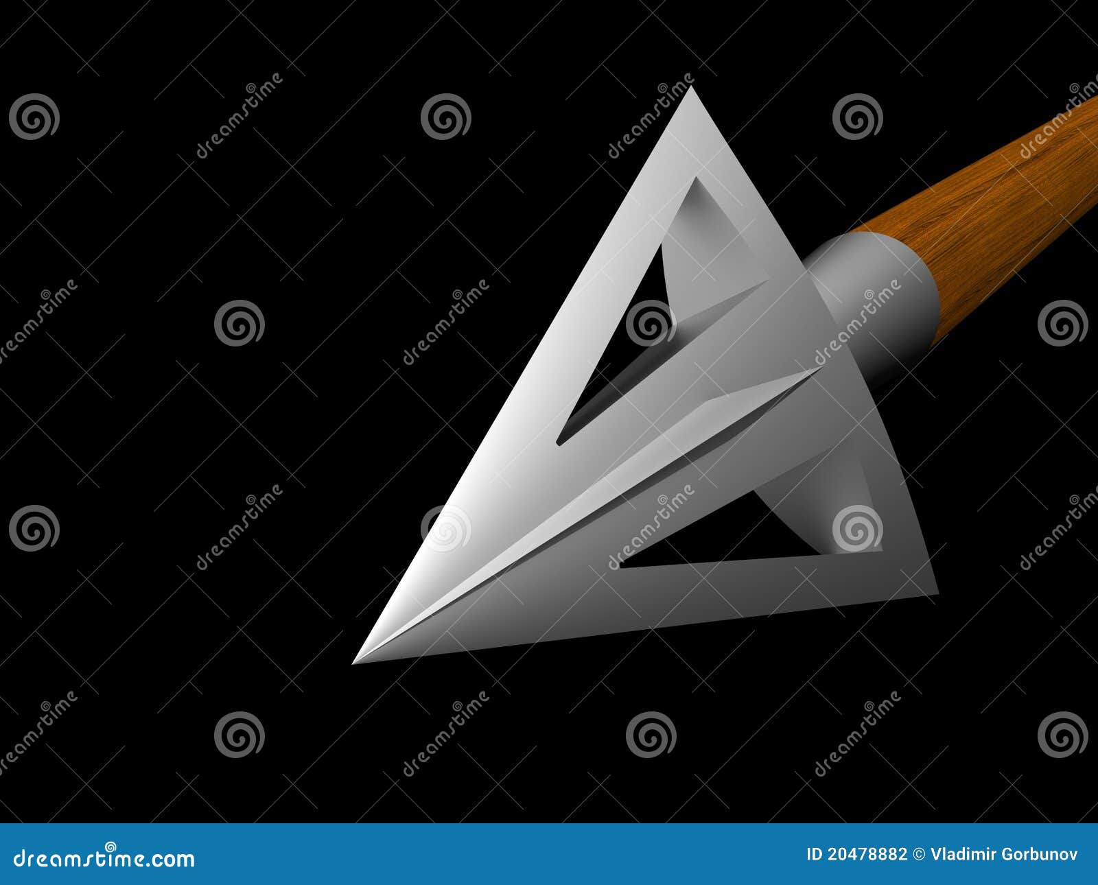 Arrow Or Head Of Lancer Vector Logo Design Illustration | CartoonDealer ...