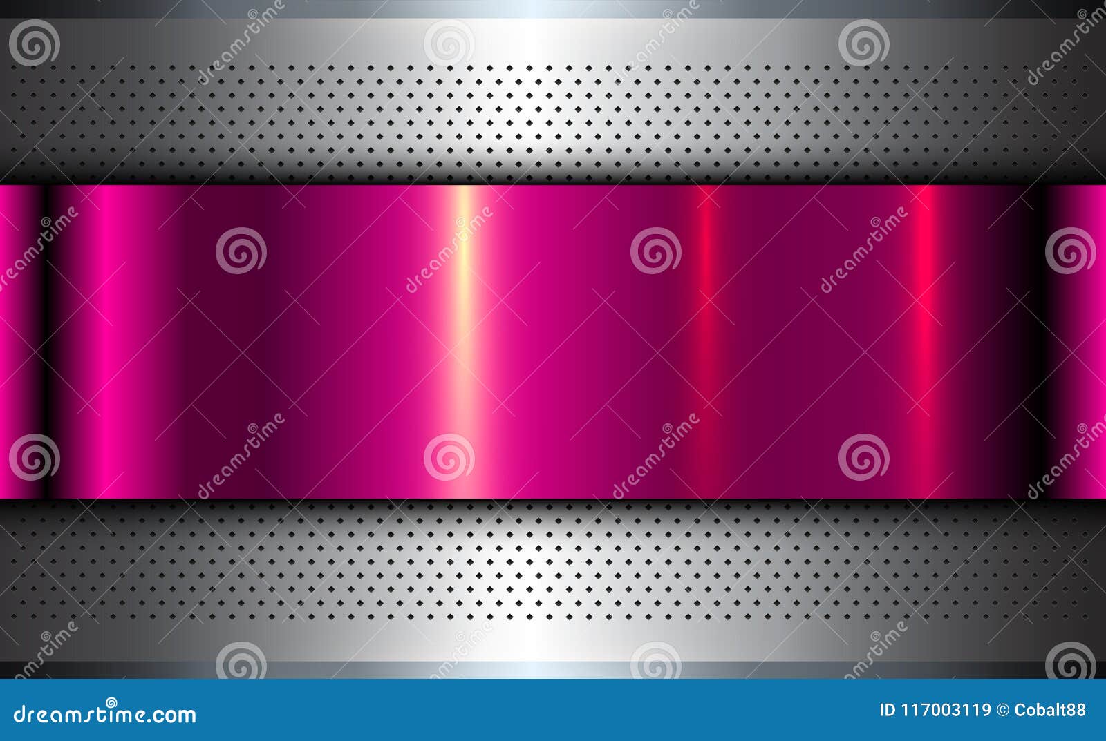 Metallic Background Silver Pink Stock Vector - Illustration of metallic ...