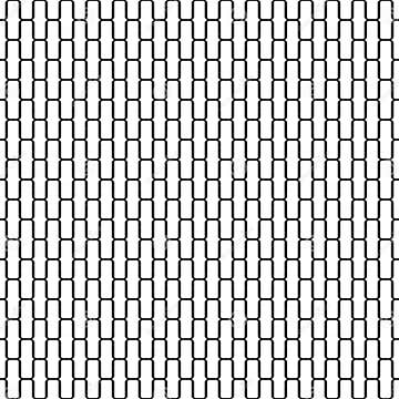 Metallic Black Mesh on a White Background with Rectangle Shapes Holes ...