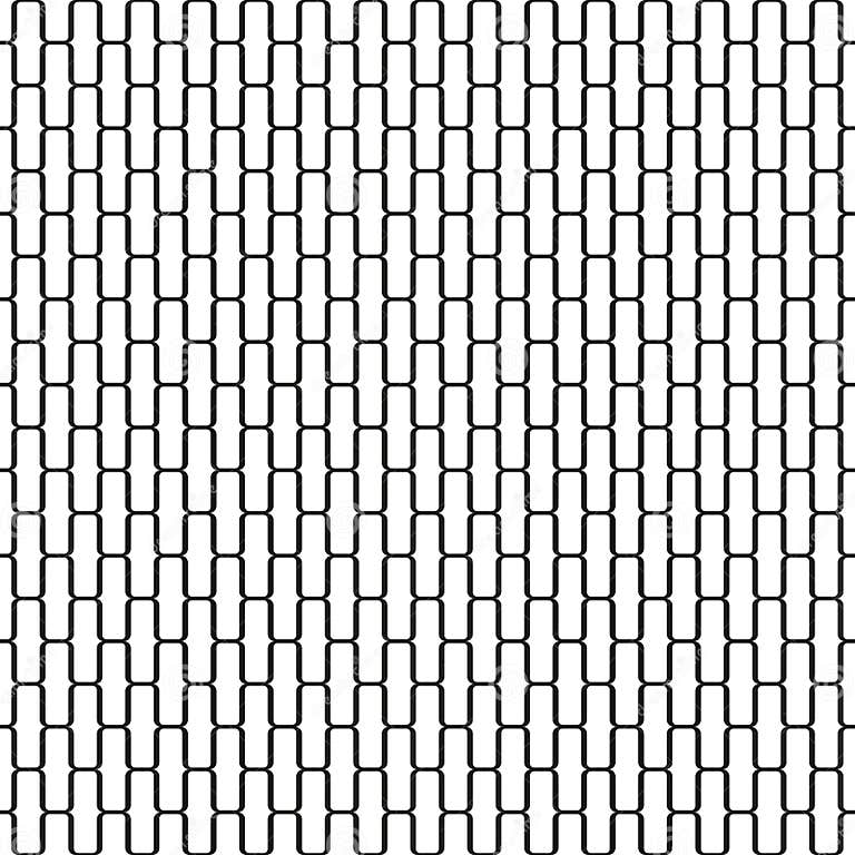 Metallic Black Mesh on a White Background with Rectangle Shapes Holes ...