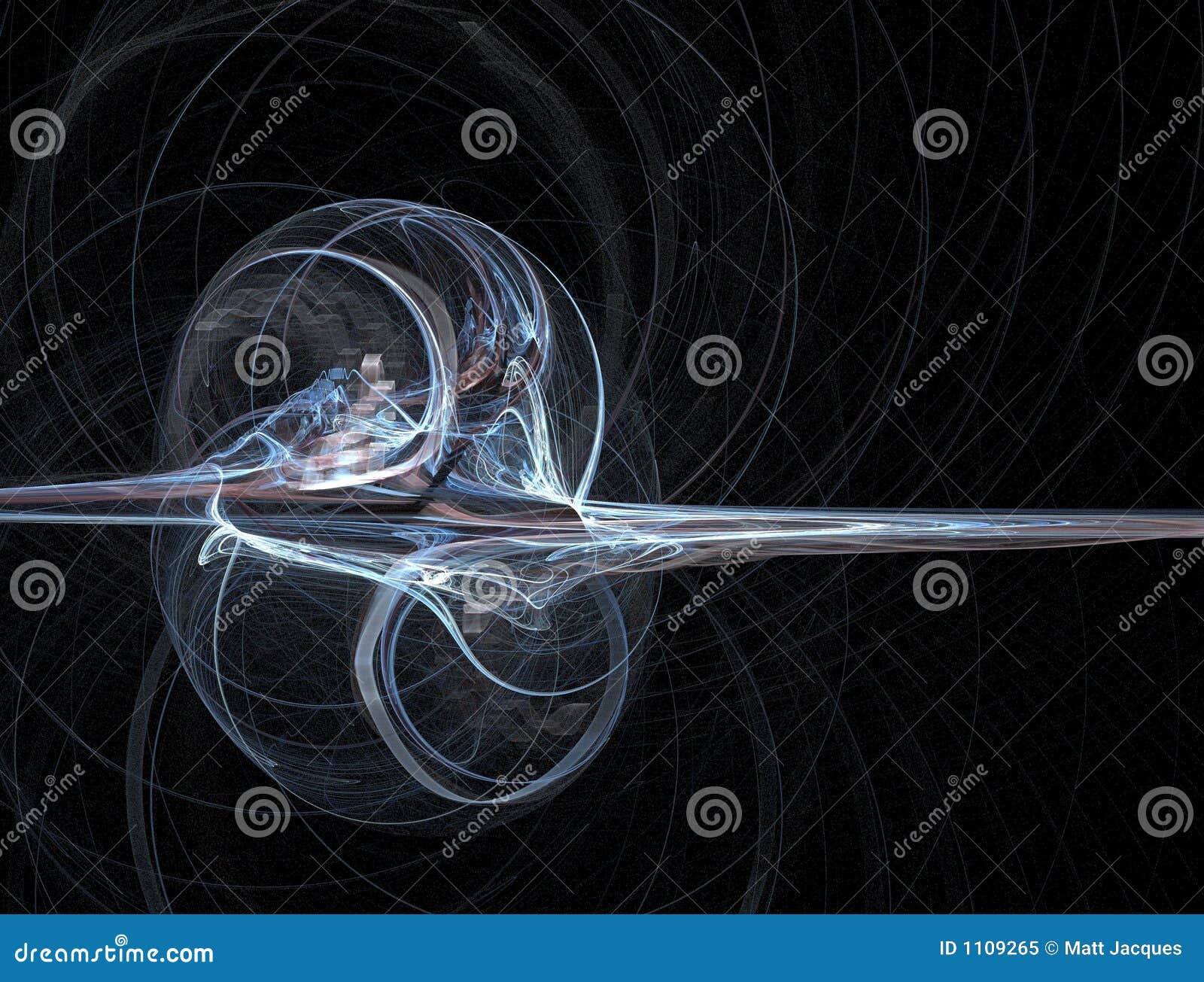 Metallic blue smoke render stock illustration. Illustration of render ...