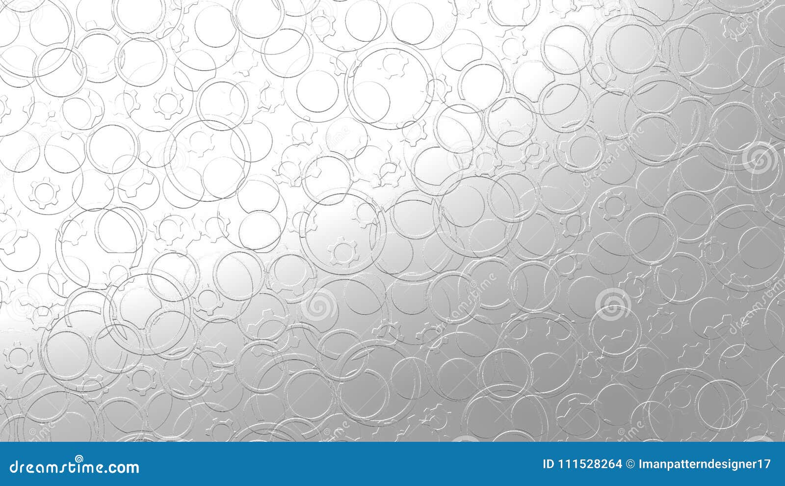 Metallic Bubbles. Abstract Background of Silver Texture with Engraved ...