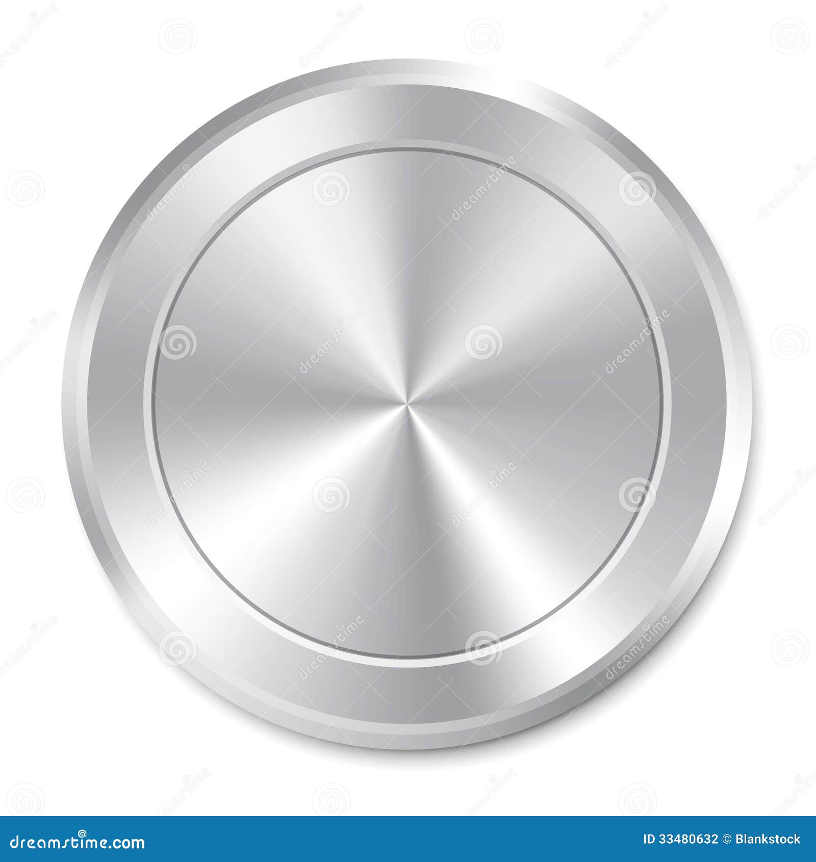 Metallic Button Template. Round Sticker. Icon. Stock Illustration ... Metallic Button Template. Round Sticker. Icon. Stock Illustration ...