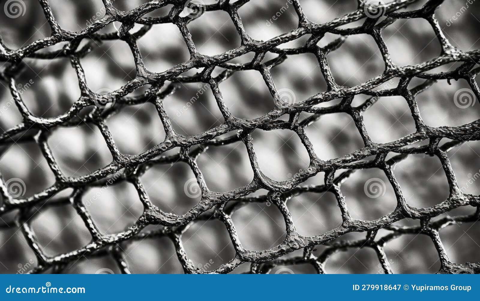 Metallic Chain Link Connection, a Modern Abstract Molecular Structure ...
