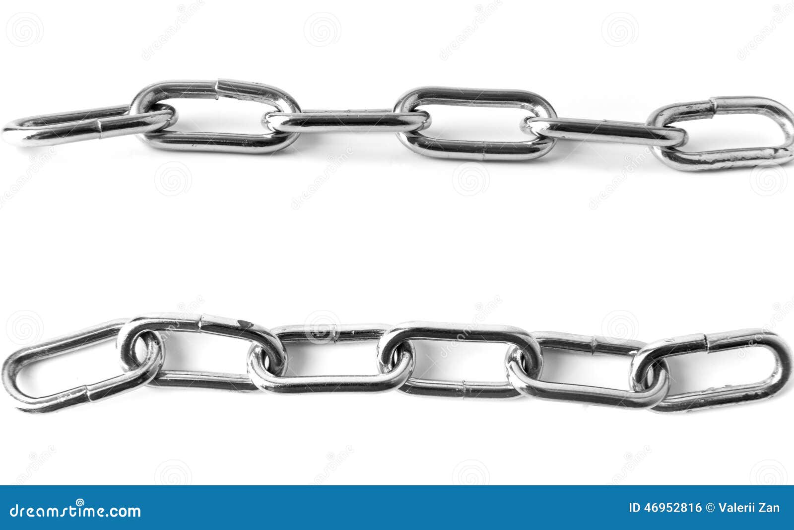 Metallic chain stock photo. Image of grey, close, path - 46952816