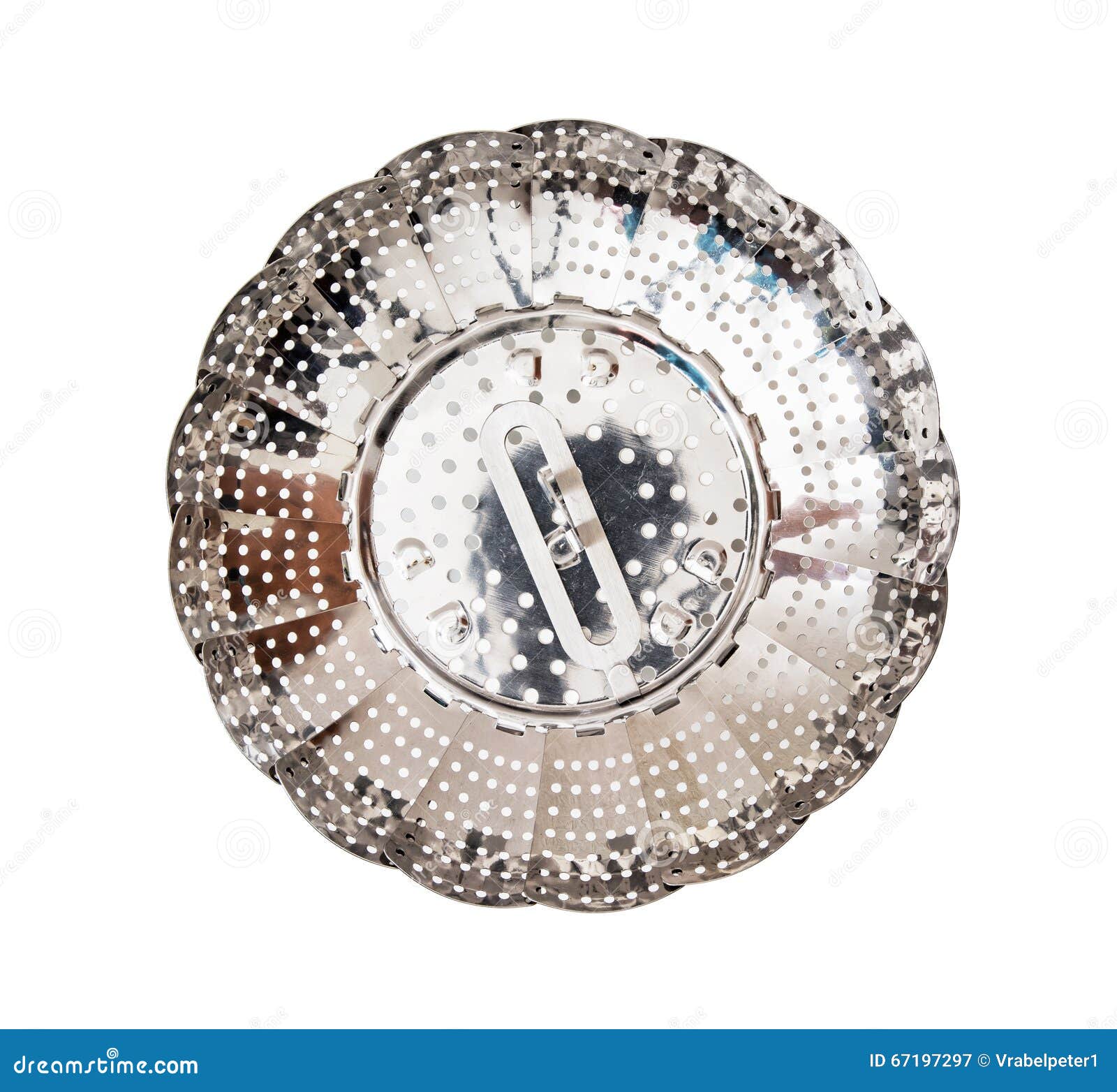 Metallic Circle Strainer, Kitchen Equipment Stock Image - Image of ...