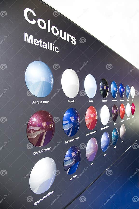 Metallic Colours stock image. Image of modern, decorating - 6445897