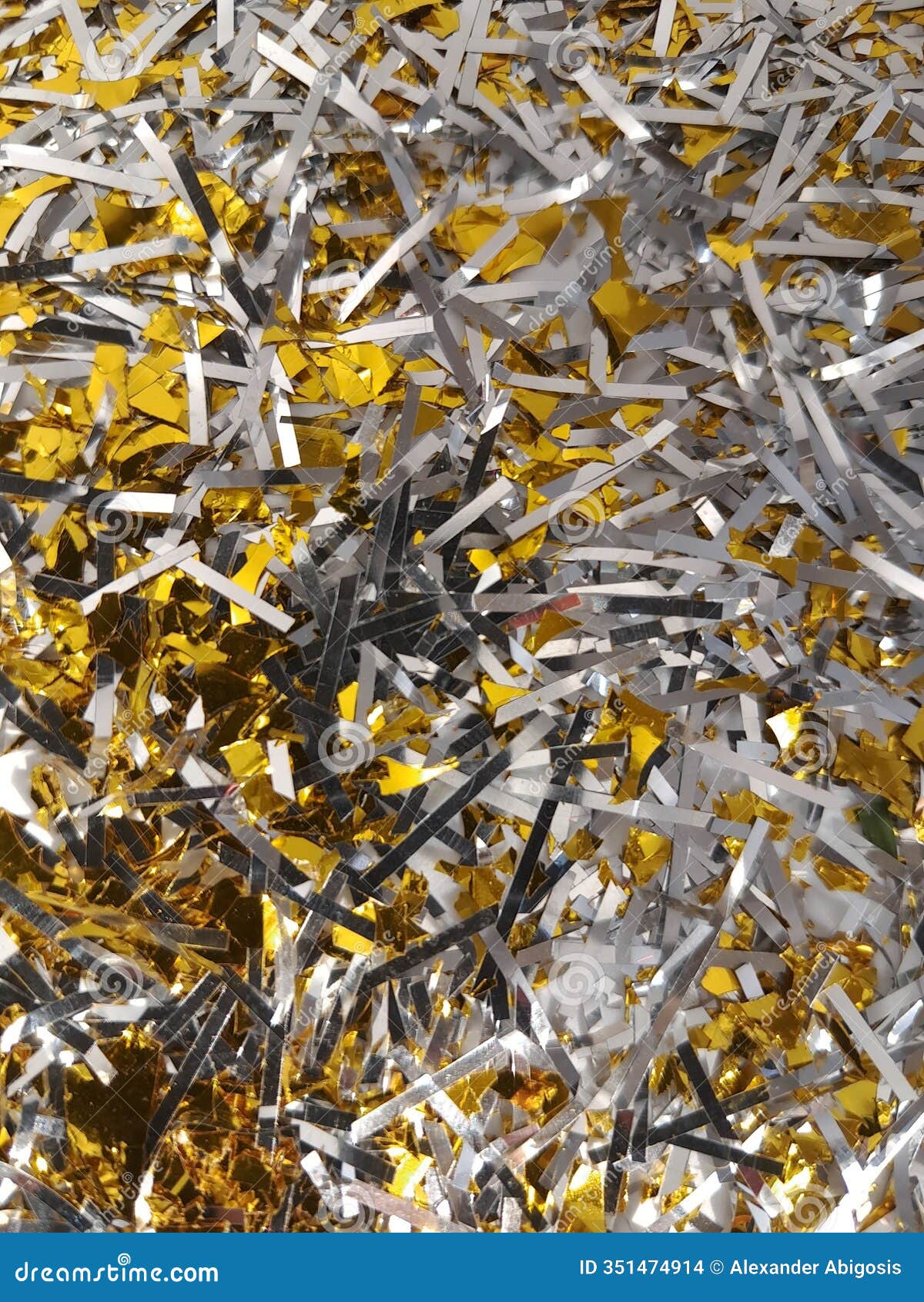 Metallic Confetti Background Up Close for Texture and Detail Stock ...