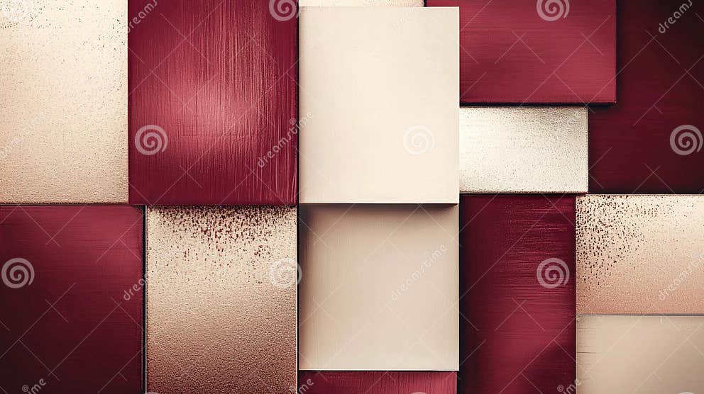 Metallic Cubes in a Modern Pattern are Creating an Abstract Background ...