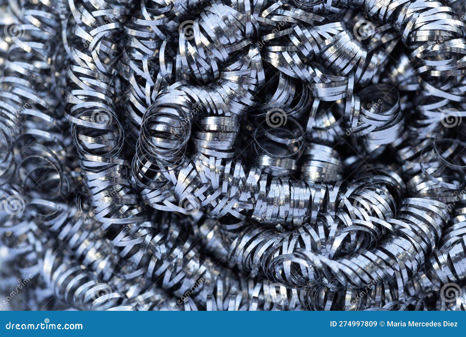 A Metallic Cylinders Texture Stock Image - Image of texture, loops ...