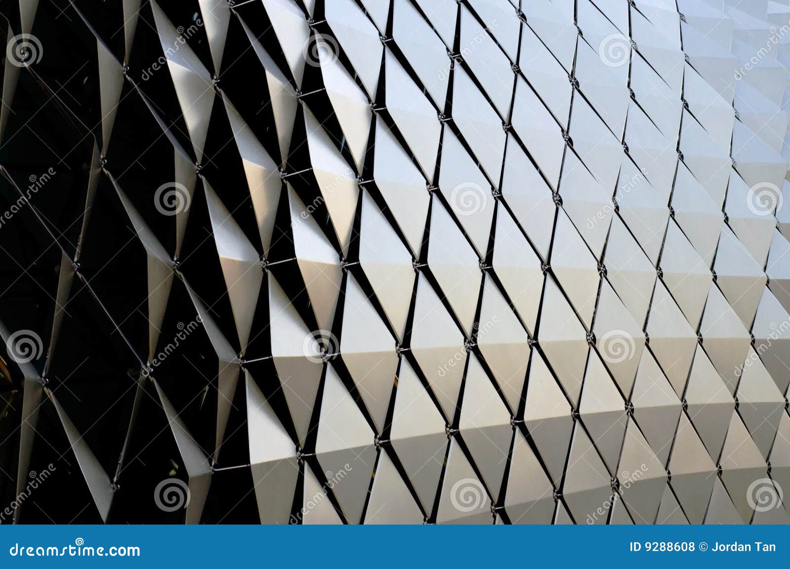 Metallic Diamond Shapes Background Stock Photo - Image of diamond ...