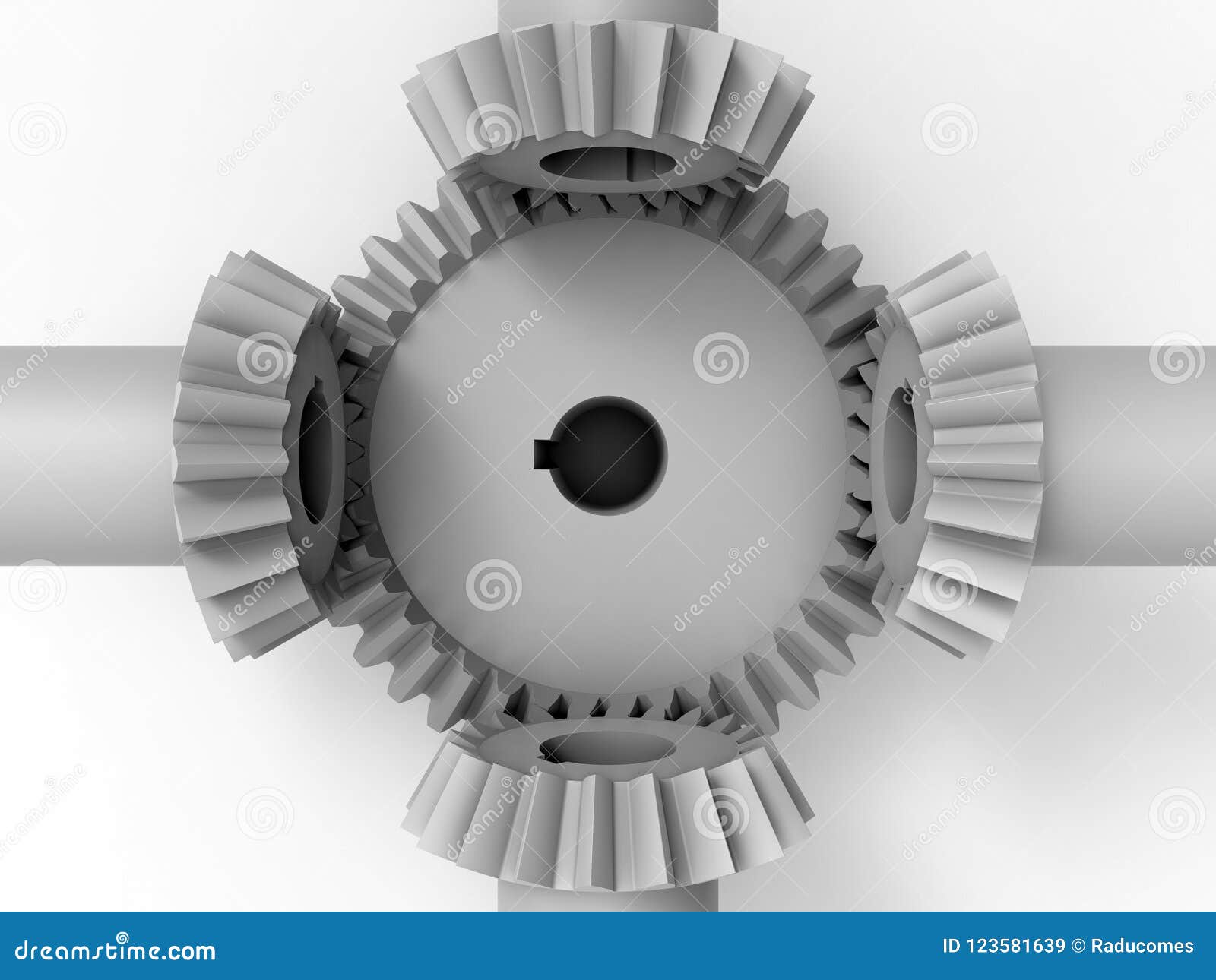 Gear Differential Drawings Cartoon Vector | CartoonDealer.com #184253463
