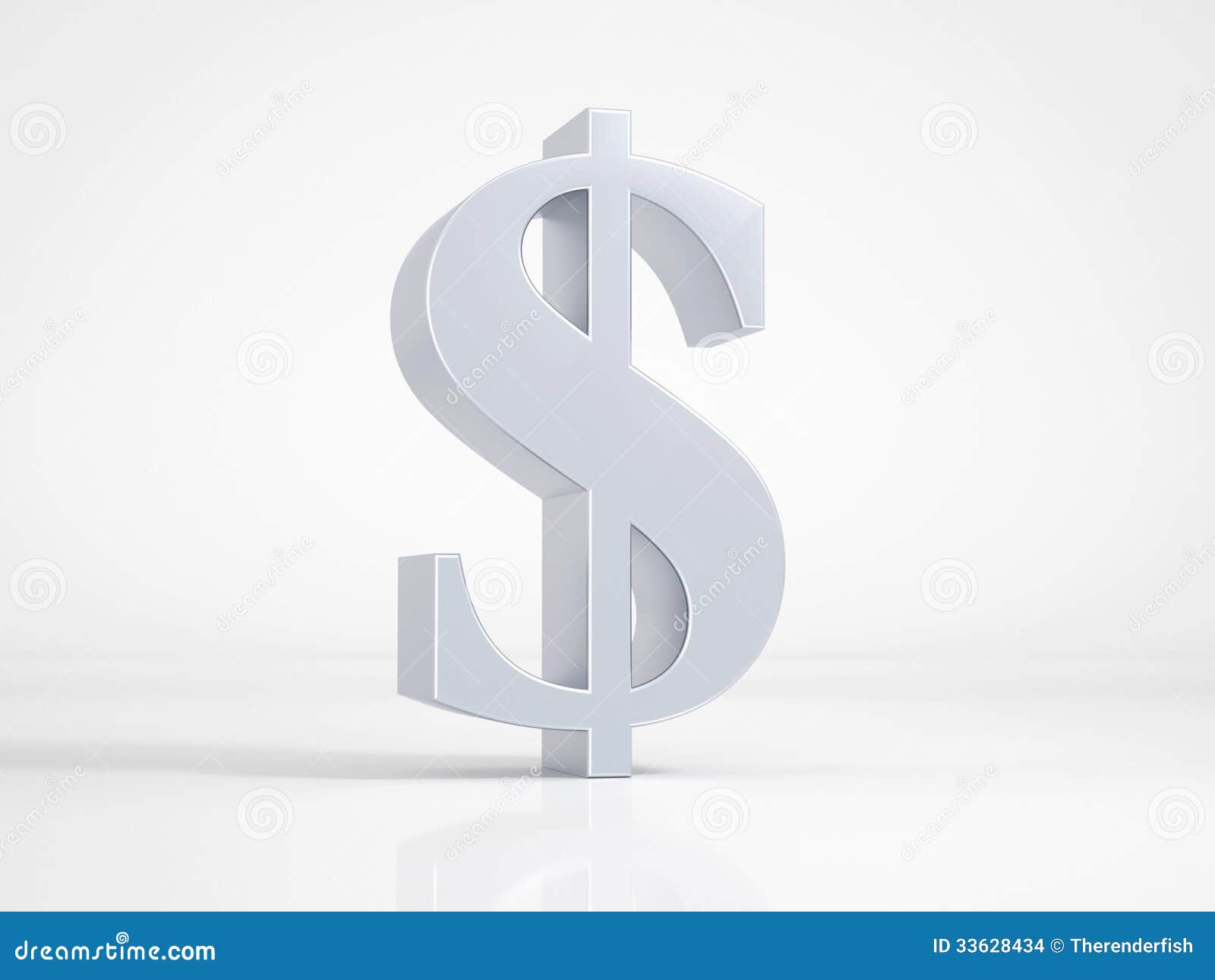 Metallic Dollar Sign With A Red Arrow Curving Upward, Signifying Value ...