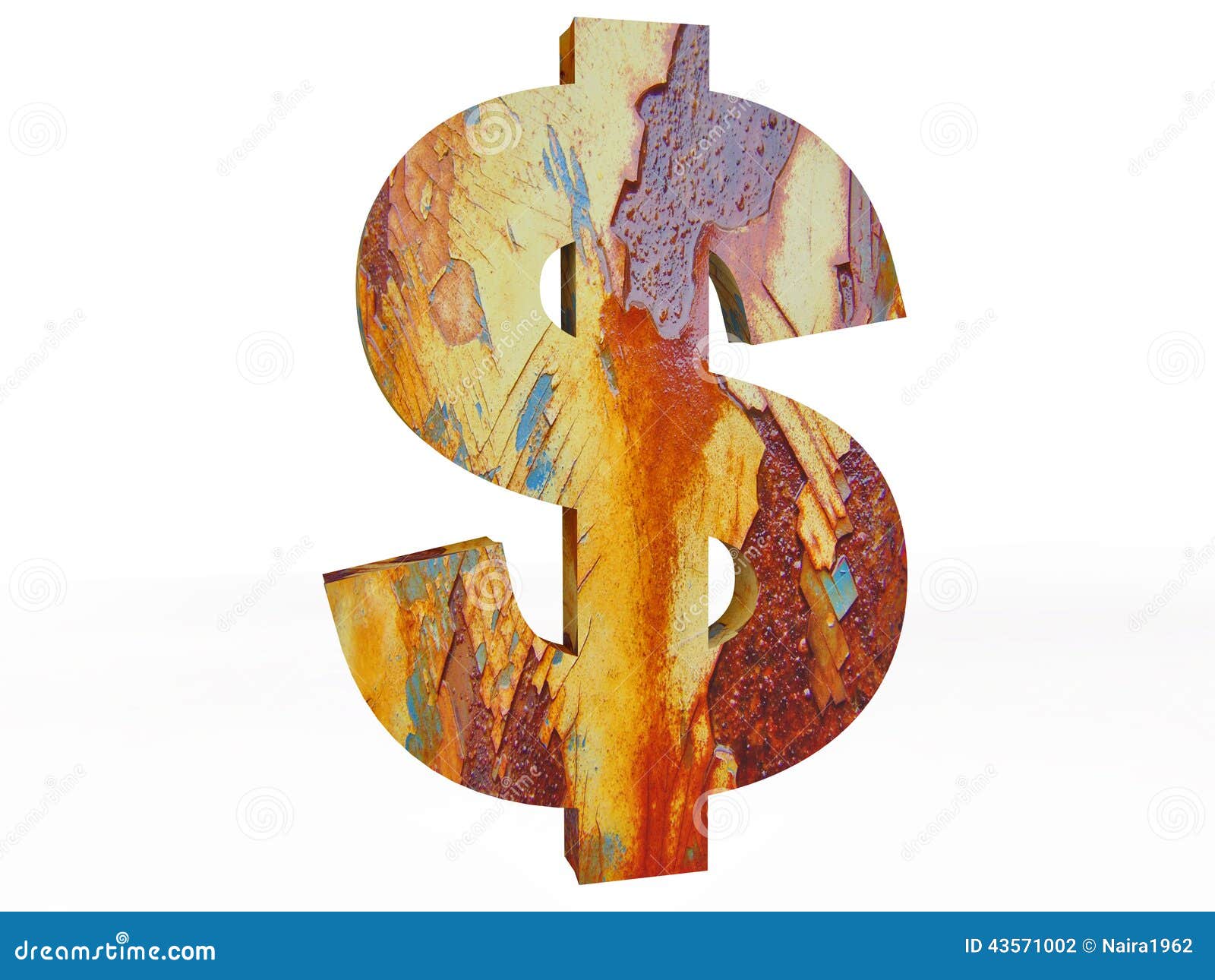 Metallic Dollar Sign With A Red Arrow Curving Upward, Signifying Value ...