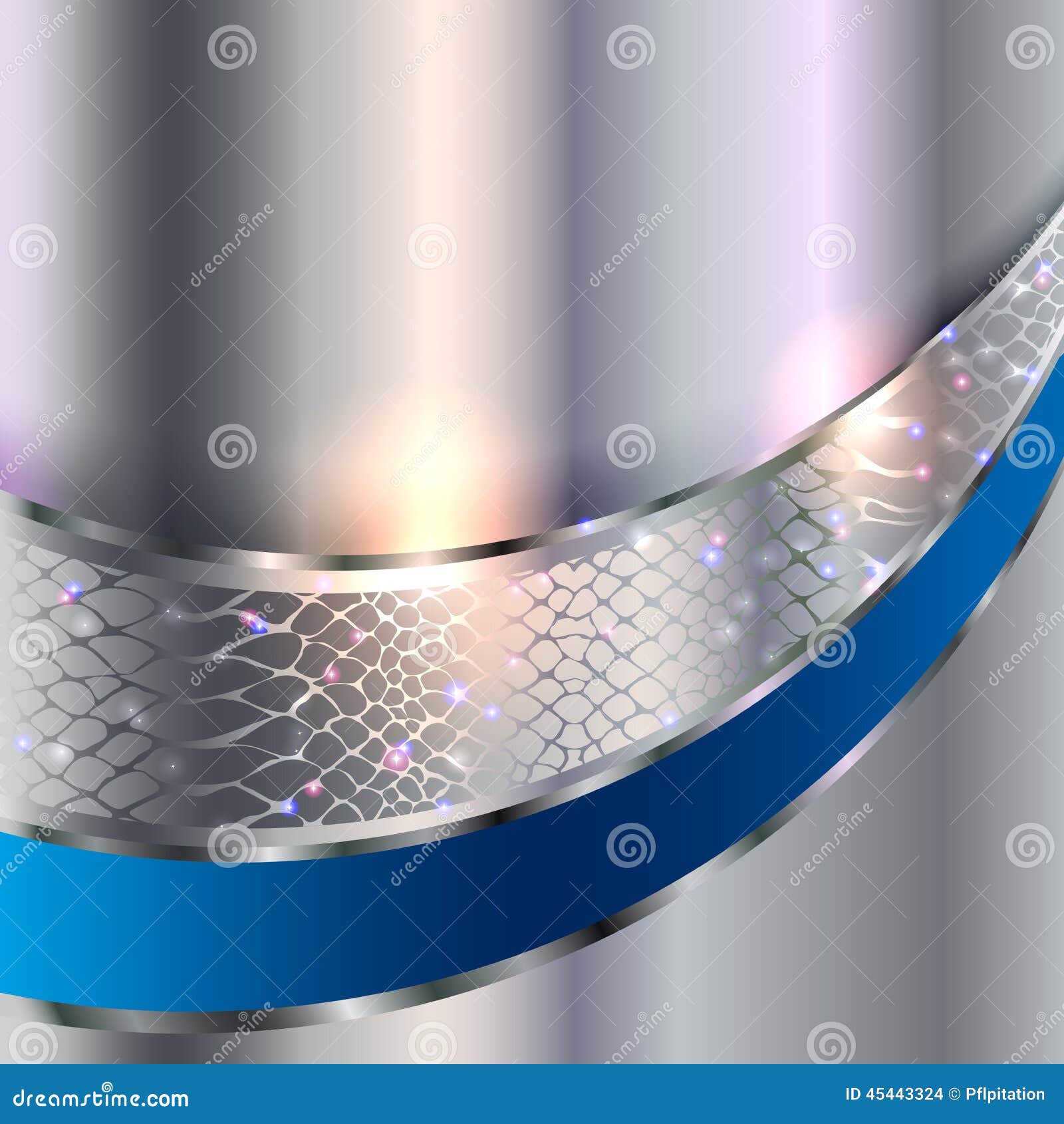 Metallic element stock vector. Illustration of graphic - 45443324