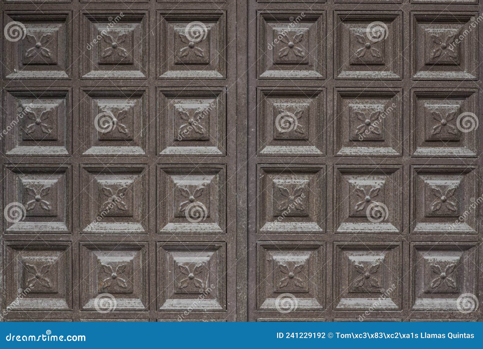 Metallic Filigree Vector Texture. Brown Painted Stock Photo - Image of ...