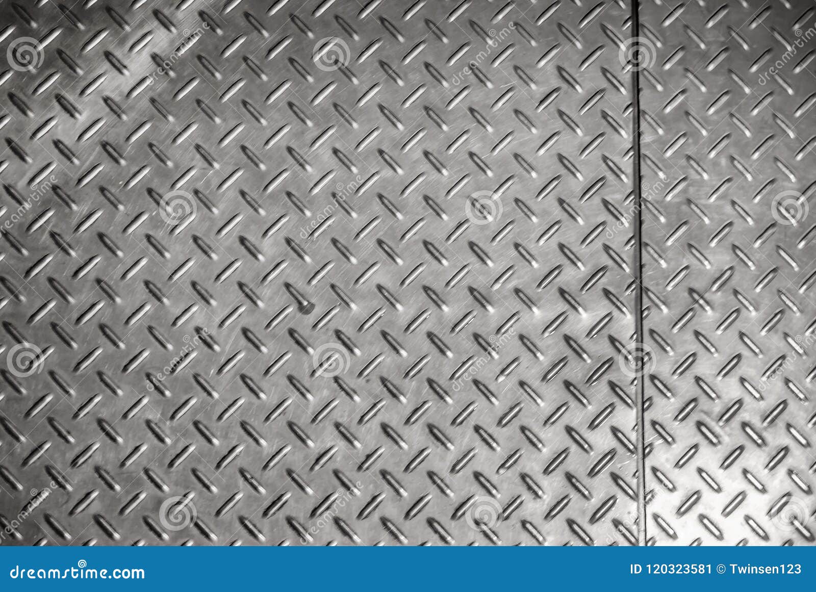 Metallic Floor with Corrugated Surface Stock Image - Image of ...