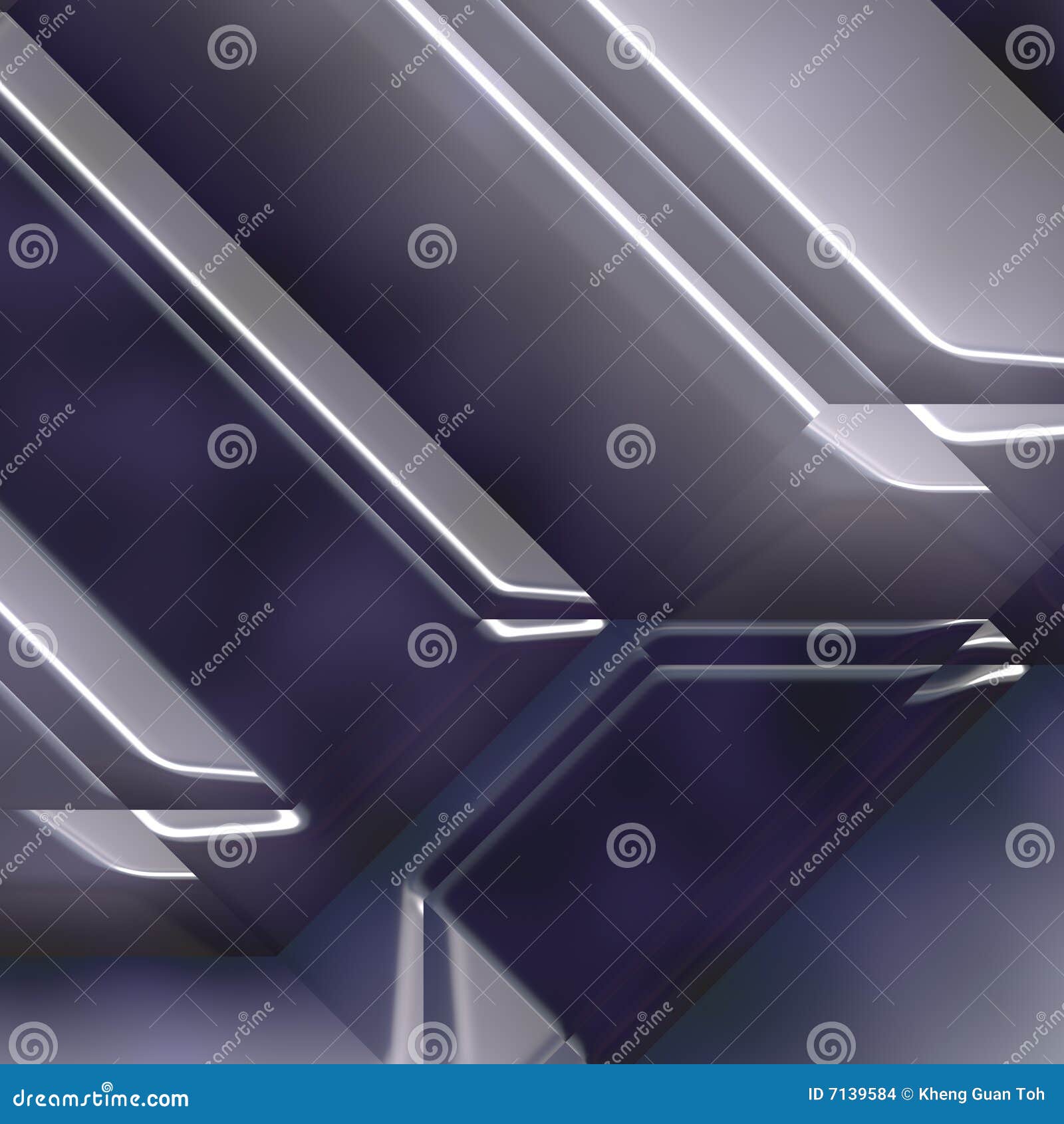 Metallic geometry stock illustration. Illustration of gradient - 7139584