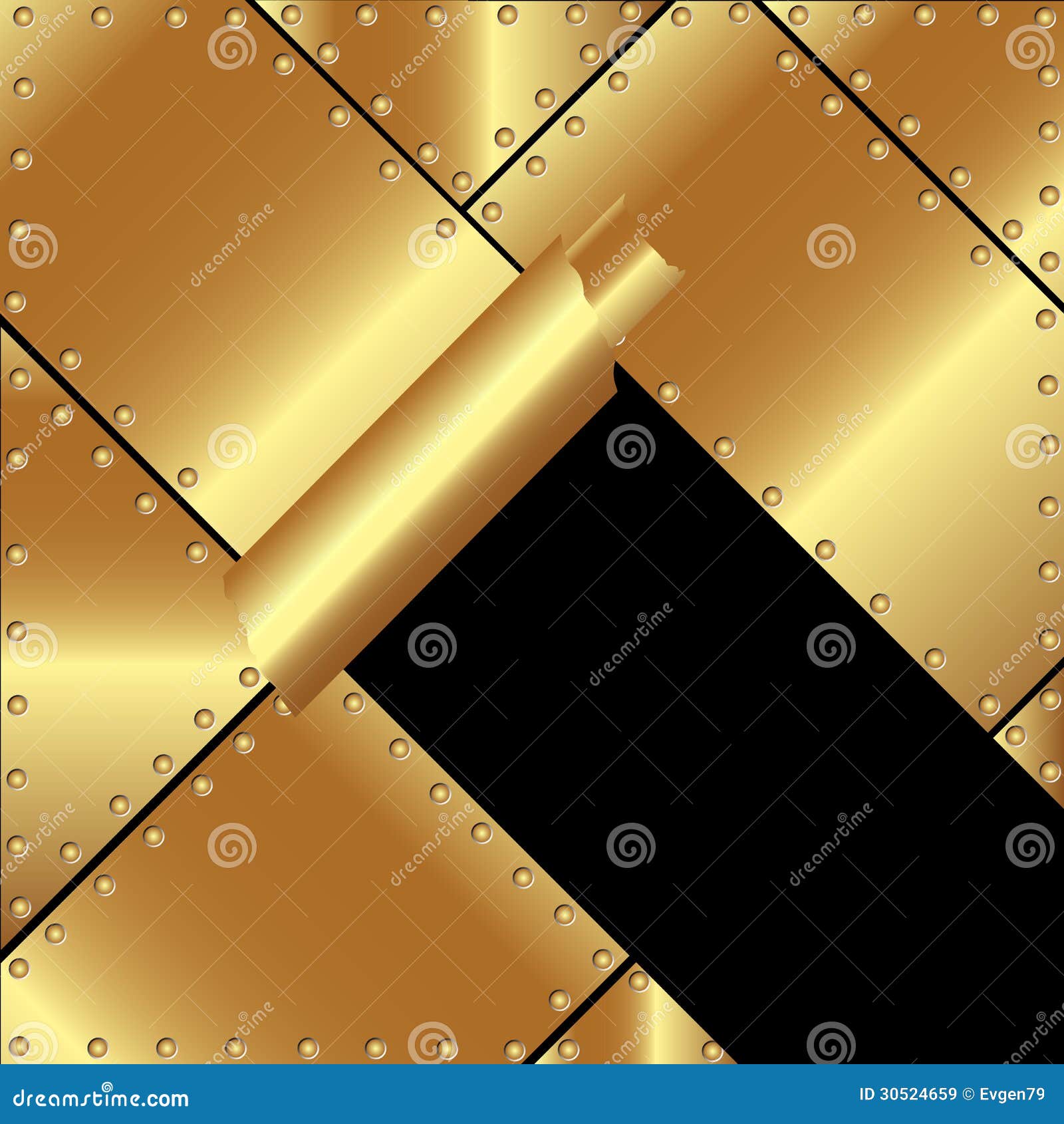 Broken Metal Background Royalty-Free Stock Photo | CartoonDealer.com ...