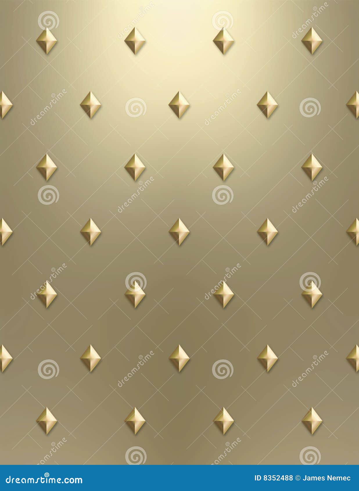 Metallic Gold Diamond Background Stock Illustration - Illustration of ...