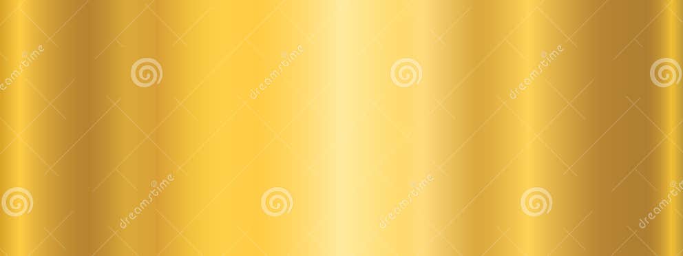 Metallic Gold Gradient. a Banner with a Metallic Gradient Texture Stock ...
