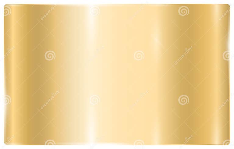 Metallic Gold Gradient. a Plate with a Foil Texture. a Pattern of Shiny ...